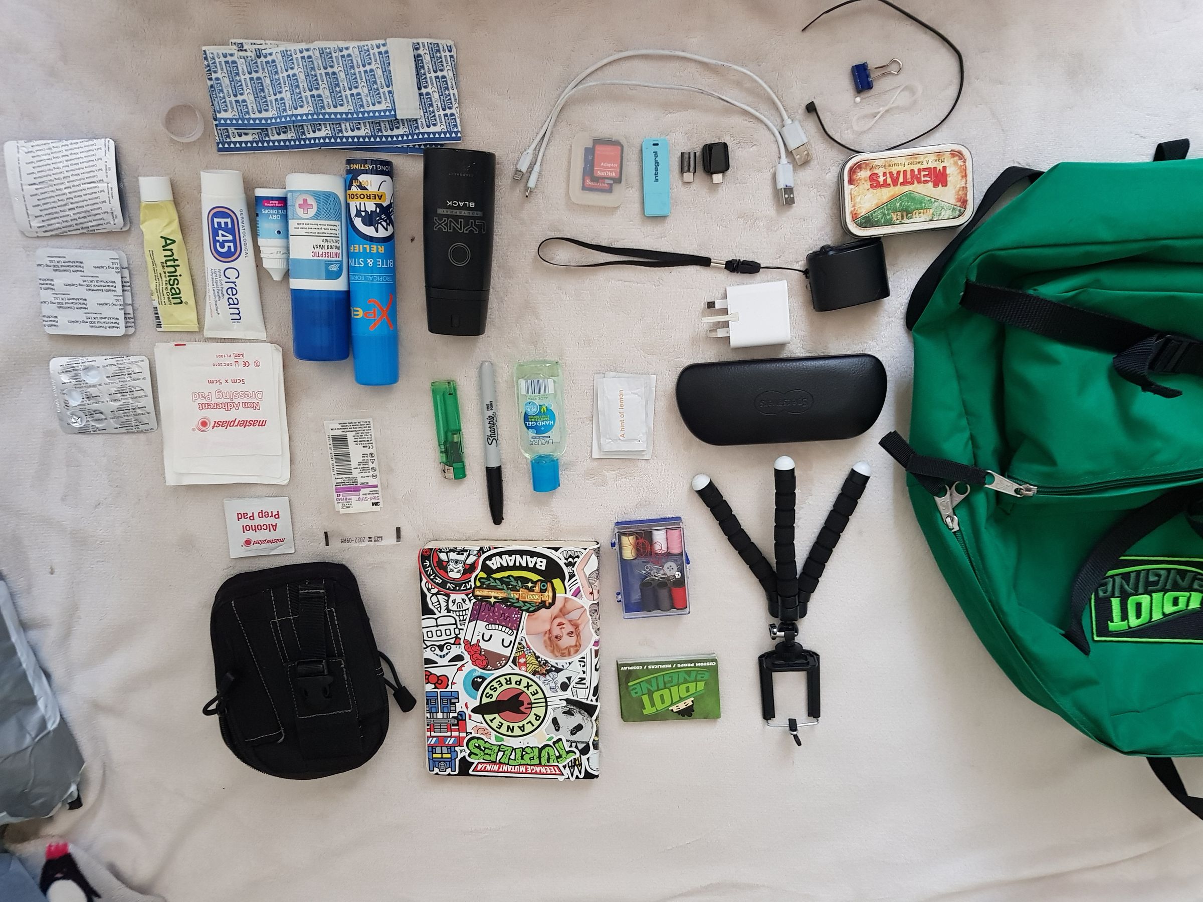 Urban Adventurer EDC and Backpack Mods : 4 Steps - Instructables