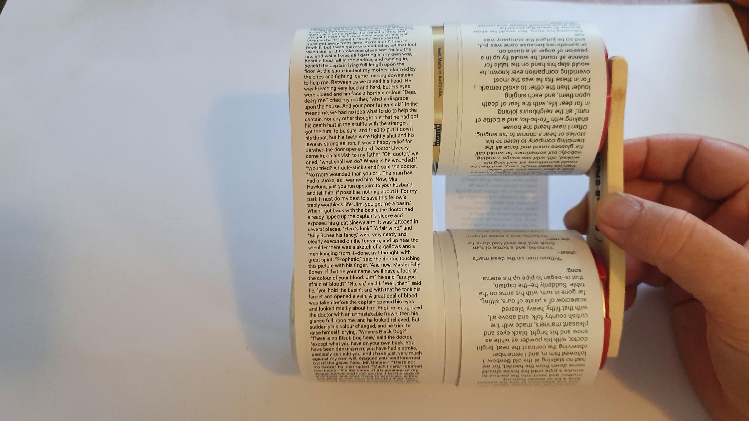 History of Books - Scroll With Auto Rewind : 3 Steps - Instructables