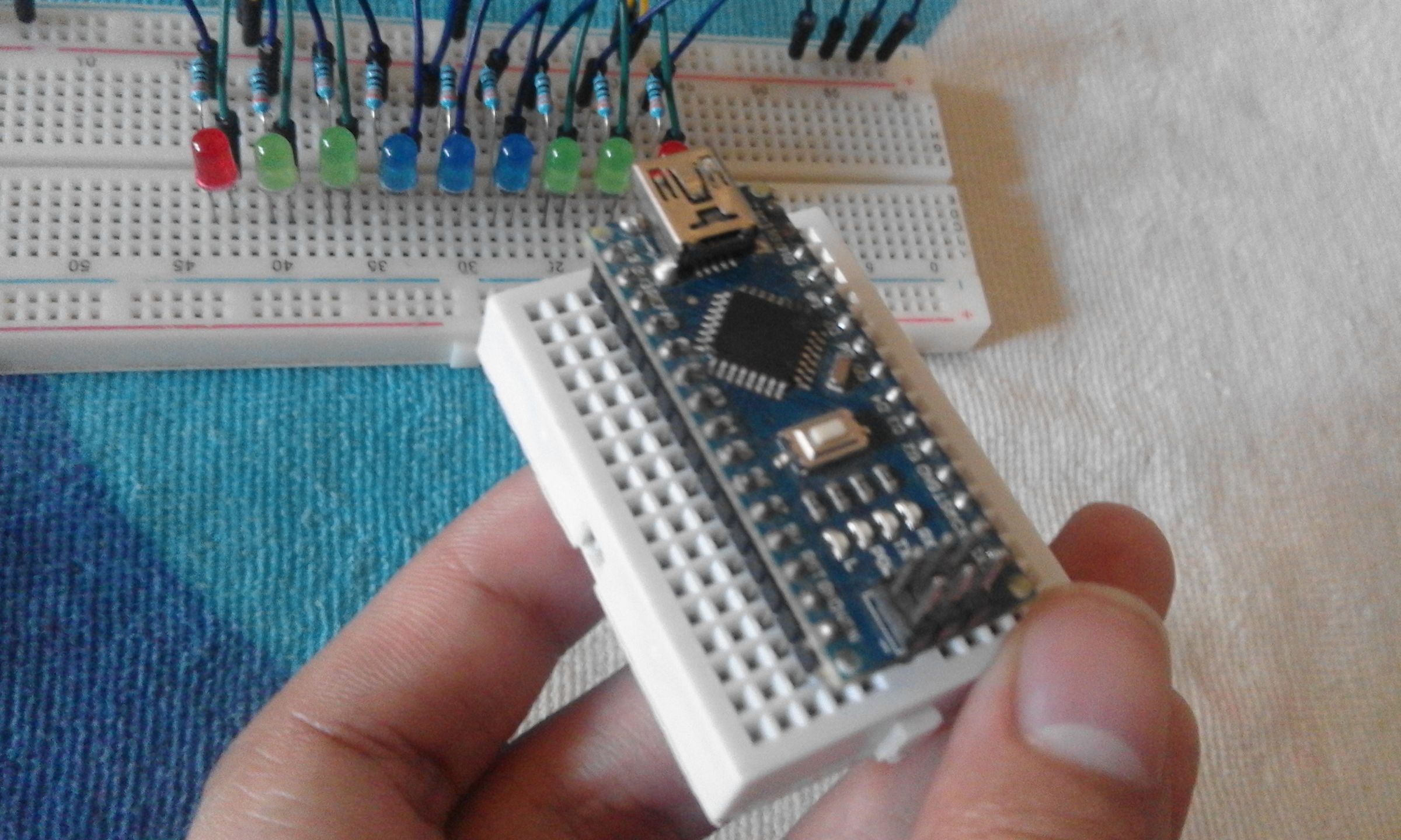 Waren's L.E.D Music Visualizer : 16 Steps (with Pictures) - Instructables