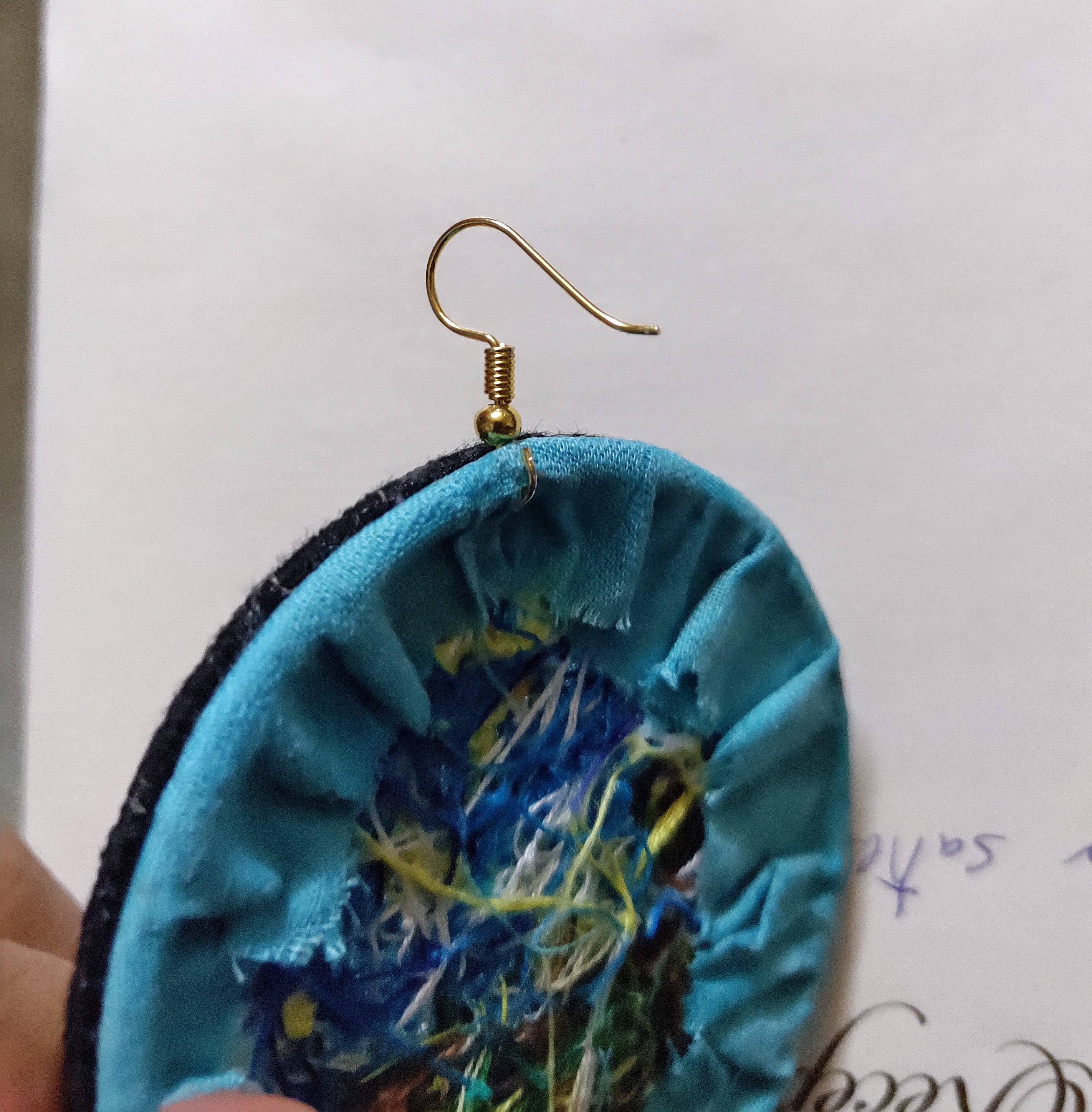 Embroidered Earrings : 11 Steps (with Pictures) - Instructables