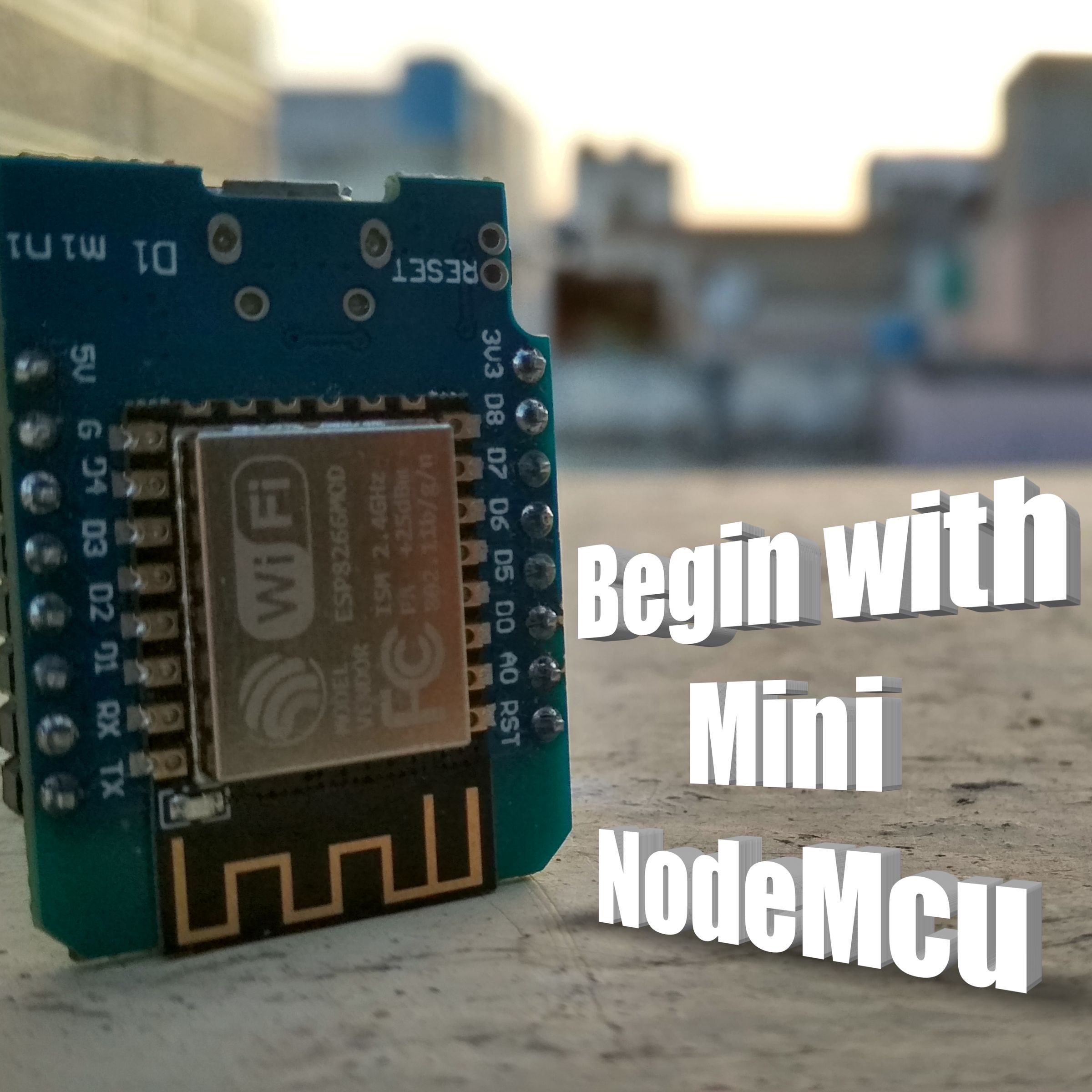 Nodemcu Mini D1 R1|| for Beginner || ESP8266 || Bink || Wemos D1 R1 : 6 ...