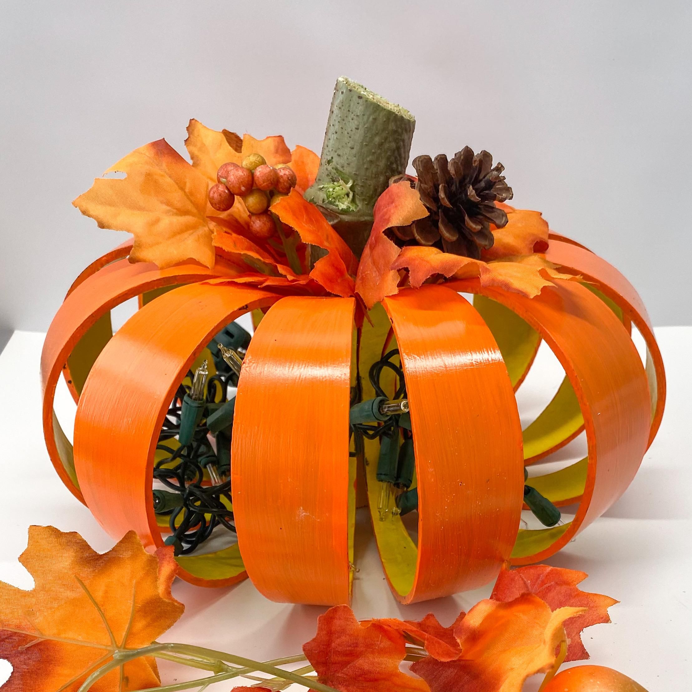 Making a Pumpkin Using PVC Pipe : 7 Steps (with Pictures) - Instructables