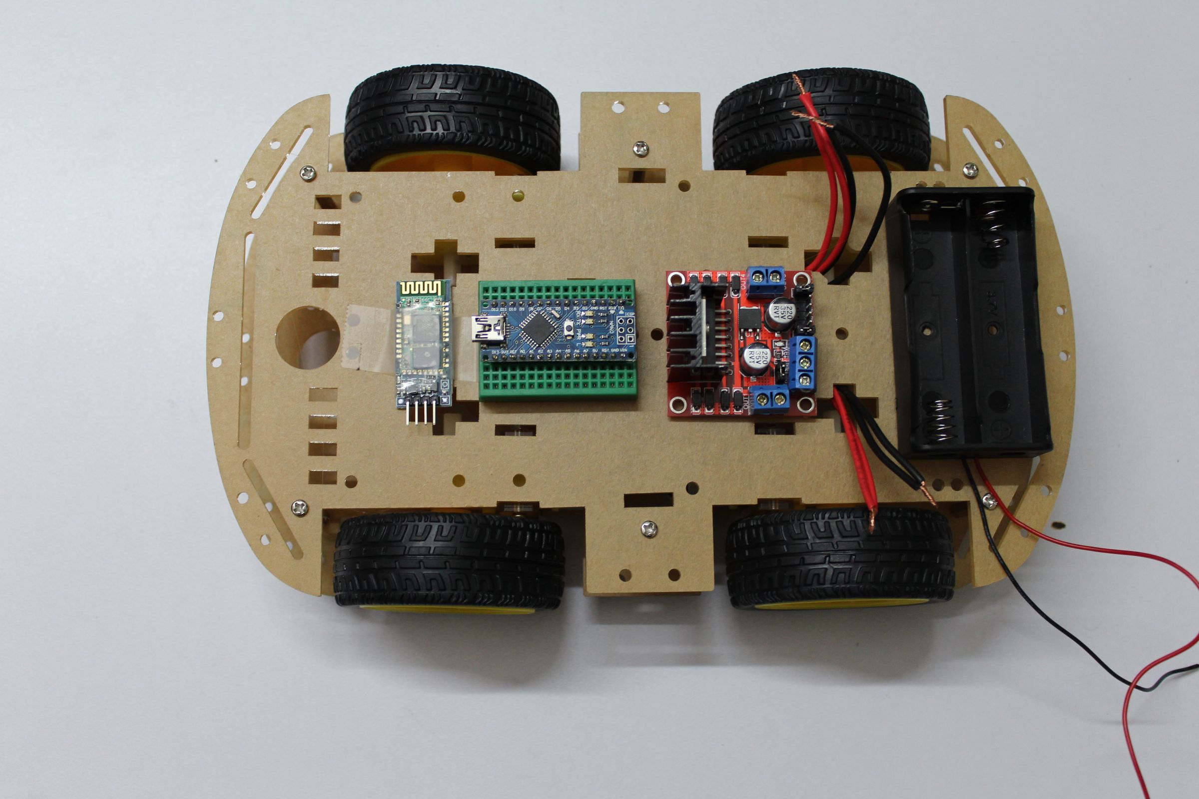 Smartphone Controlled Arduino Rover : 17 Steps (with Pictures ...