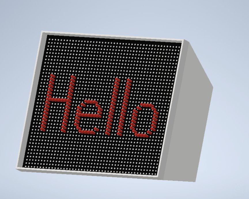Modernized Lite Brite With Customizable Text and Designs : 5 Steps ...