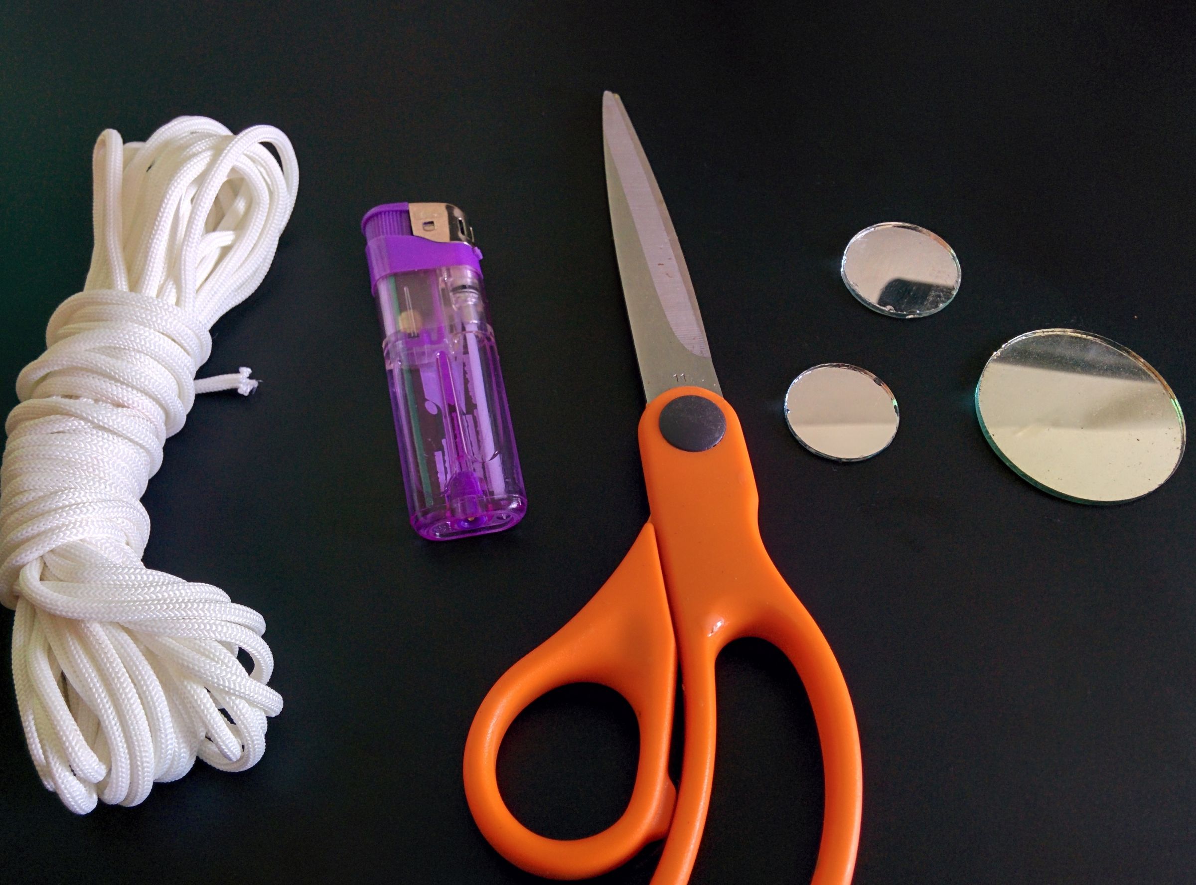 Paracord Mirror Medallion : 3 Steps (with Pictures) - Instructables