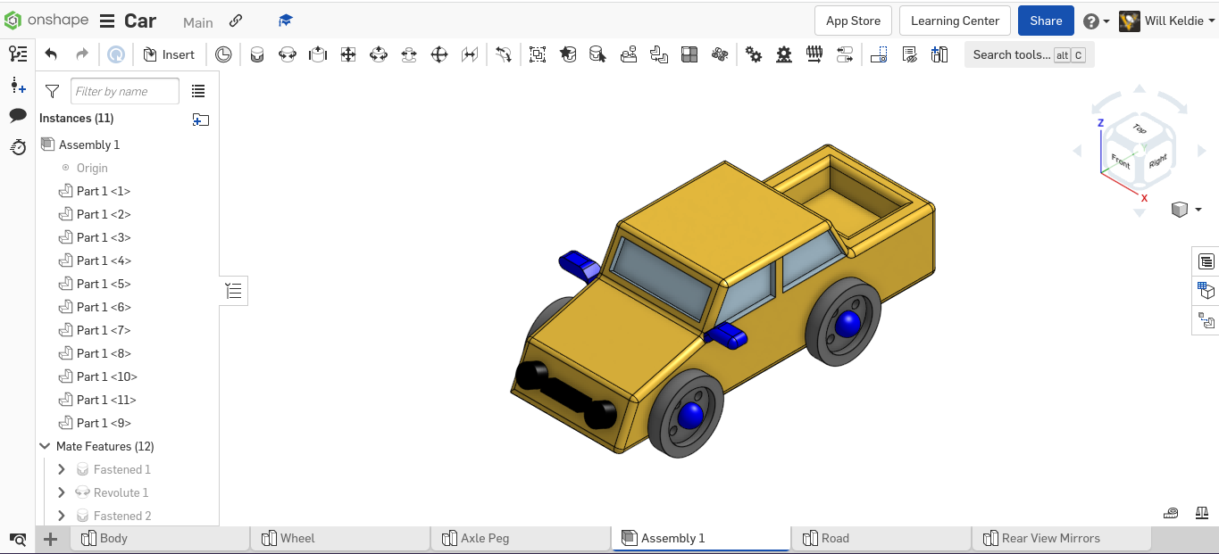 Making a Car in OnShape : 17 Steps - Instructables