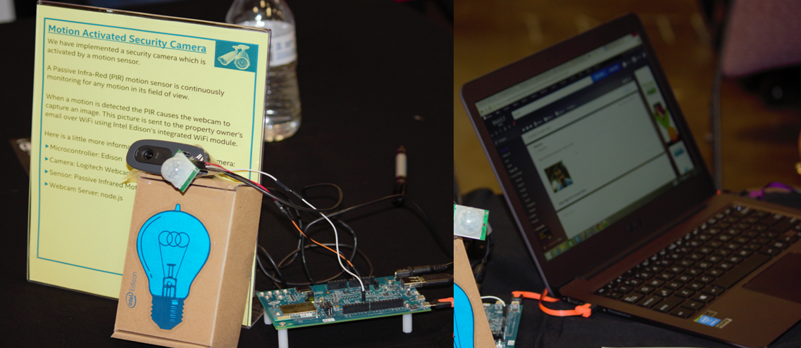 Motion Activated Security Camera Using Intel Edison : 8 Steps ...