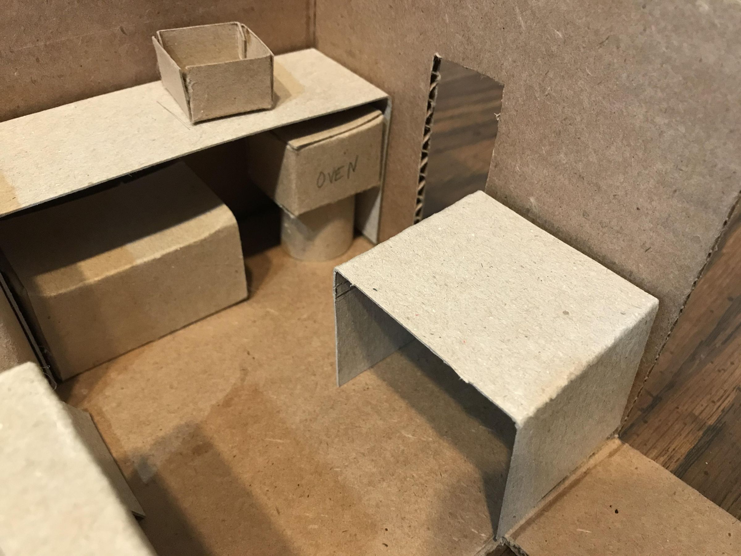 Van Life (or Tiny House) Model: Cardboard-Aided Design : 6 Steps ...