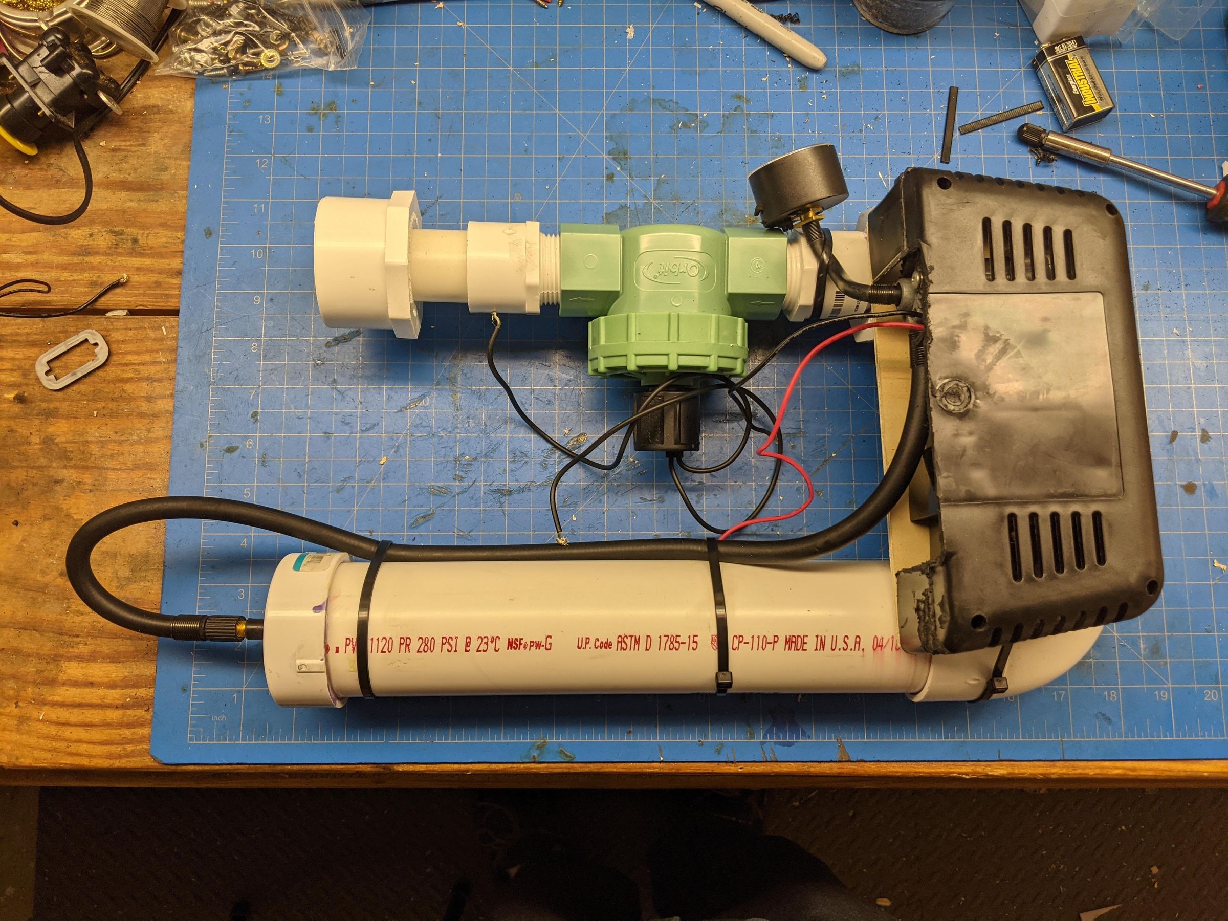 Self Contained Air Powered Potato Cannon : 5 Steps - Instructables