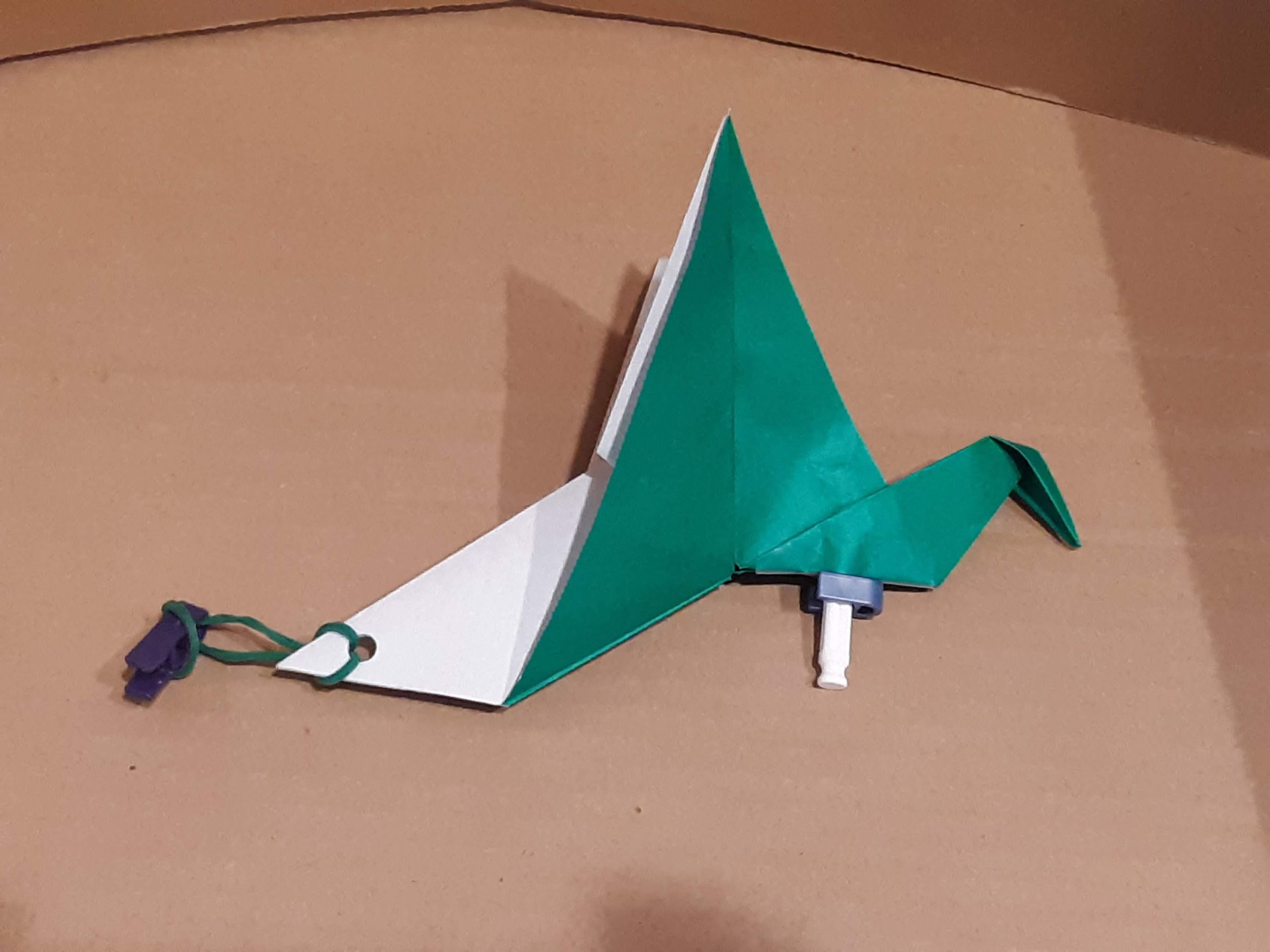 Control This Origami Flapping Bird With Your Phone : 12 Steps ...
