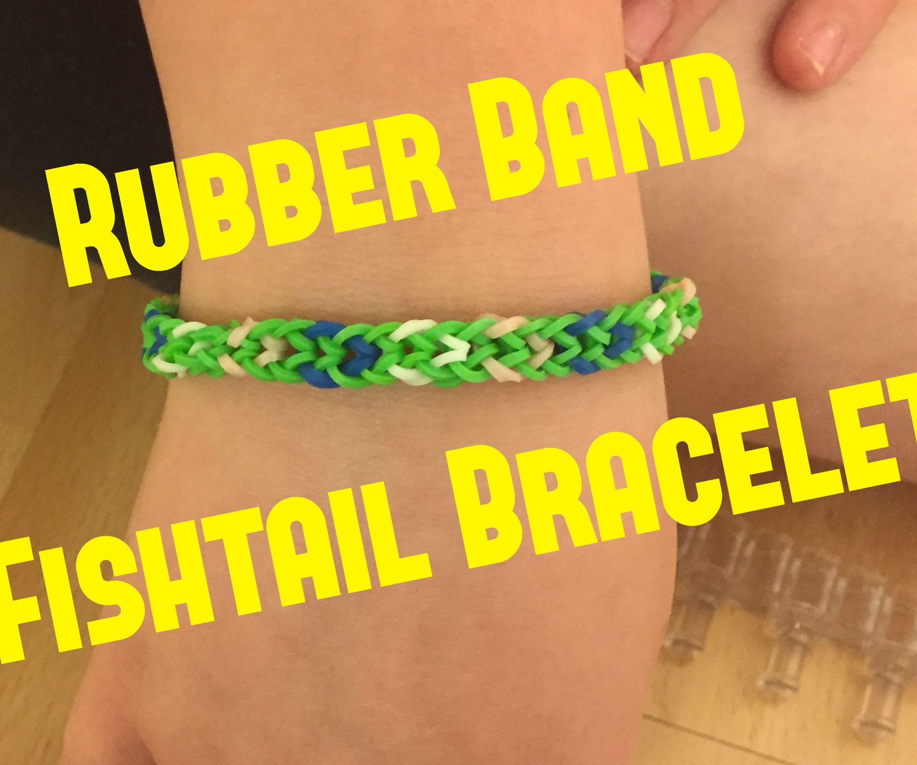 Repurposed Rubber Bands - Make Bracelets : 9 Steps (with Pictures ...