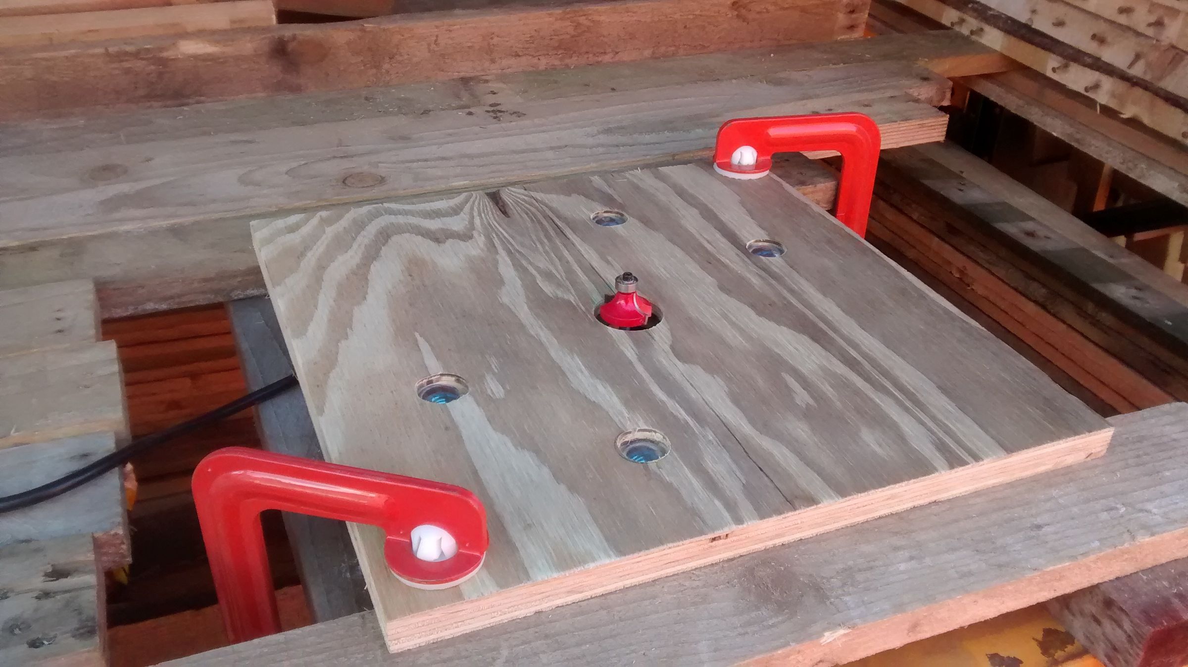 Table Router (Plunge Router Mount) : 5 Steps (with Pictures ...