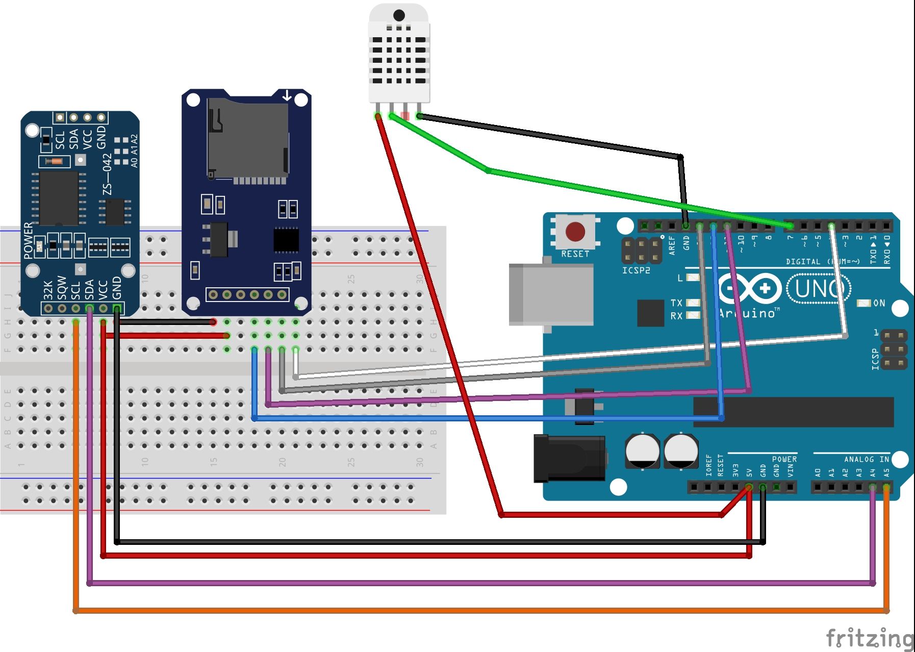 How to Create a Model Cubesat With an Arduino and DHT11 Sensor : 7 ...