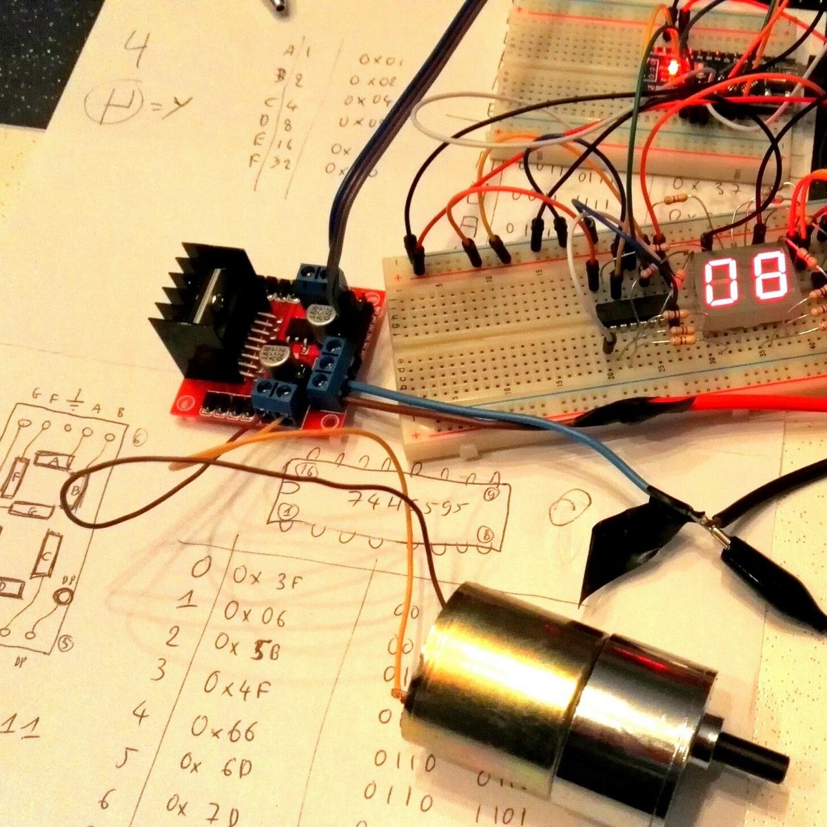 Making a Motorized Washing Machine for Children With Arduino : 11 Steps ...