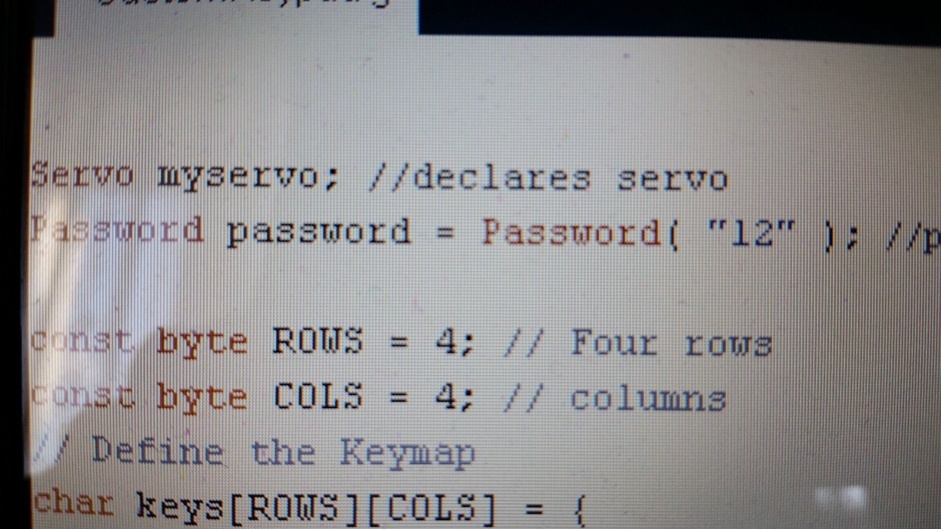 How to Make Keypad Password Using Arduino to Control Servo and Led ...