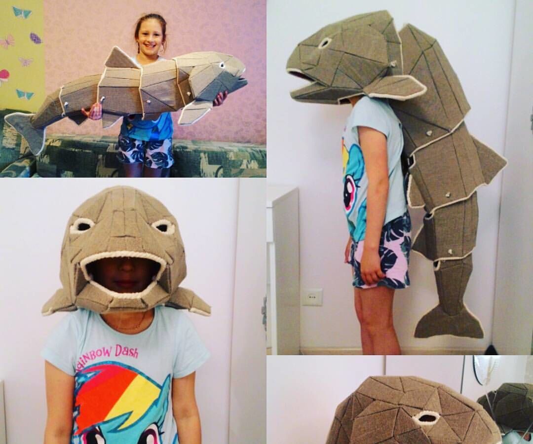 Fish Mask by Wintercroft : 5 Steps (with Pictures) - Instructables