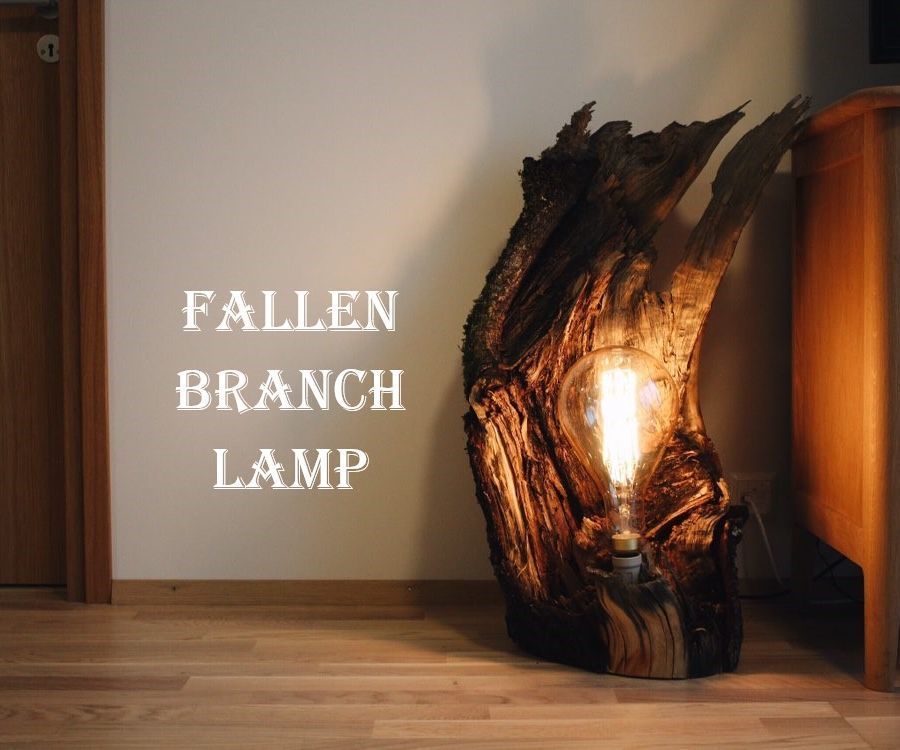 Fallen Branch Lamp : 7 Steps (with Pictures) - Instructables