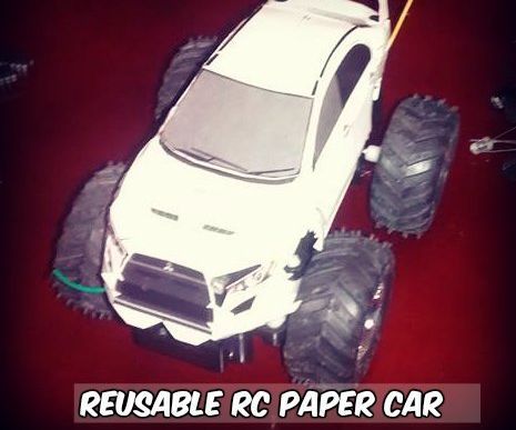 Reusable RC Paper Car : 5 Steps (with Pictures) - Instructables