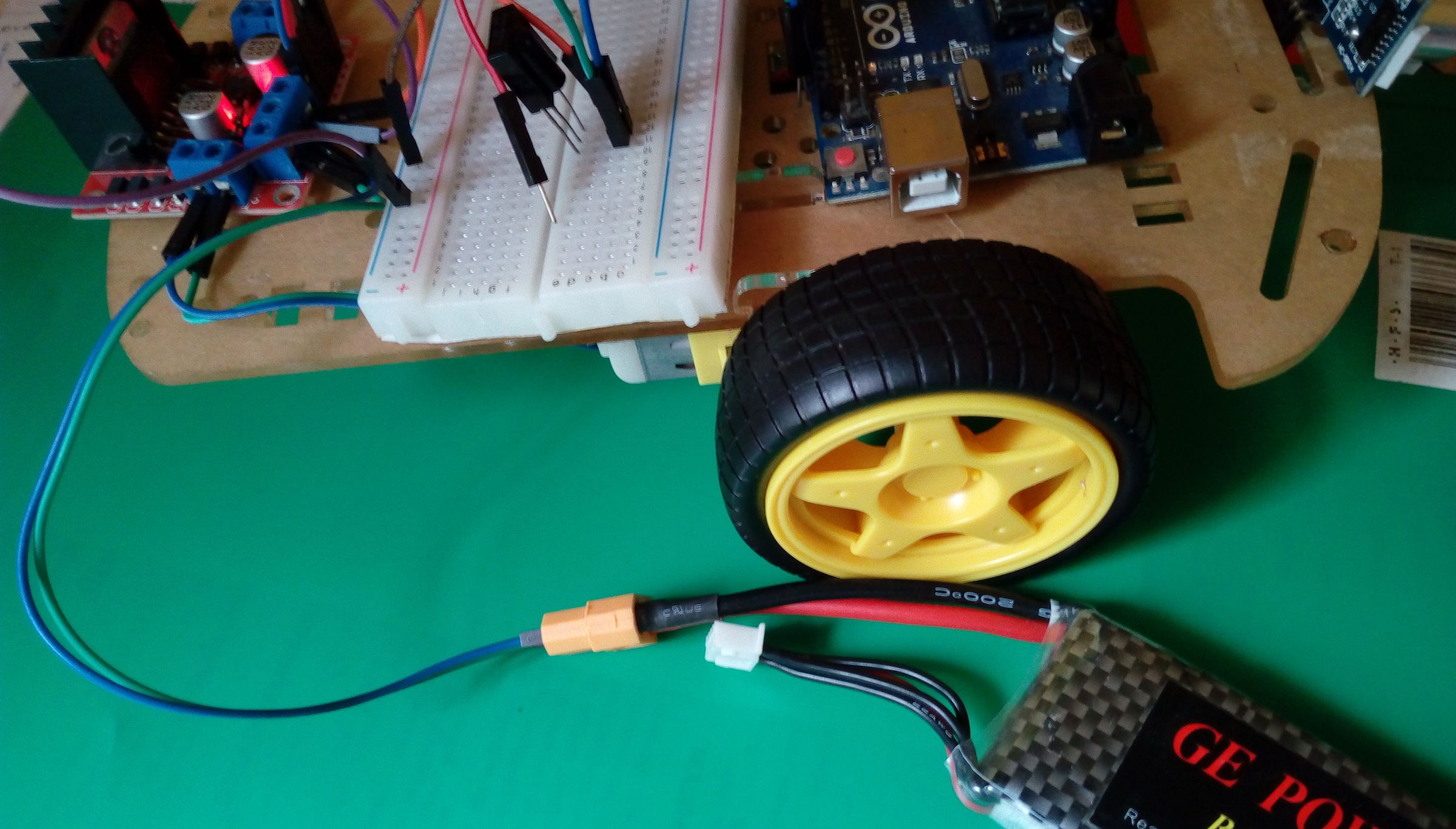 Remote Controlled Car Using Arduino With Obstacle Avoiding : 9 Steps ...