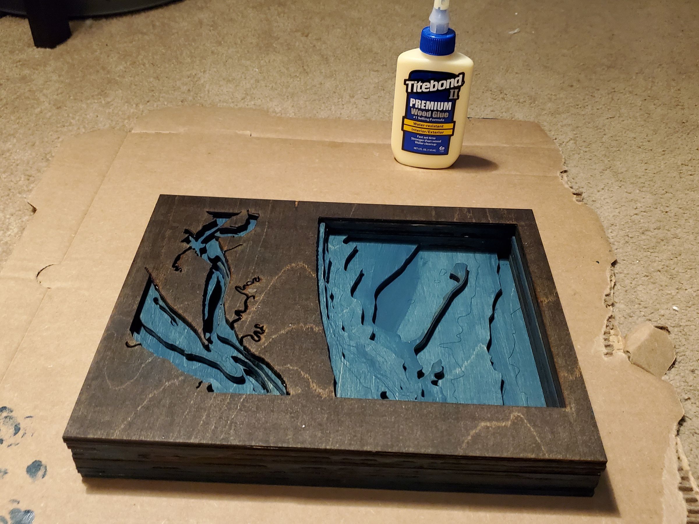 Custom Nautical Chart With Accompanying Bathymetric Contours : 5 Steps ...