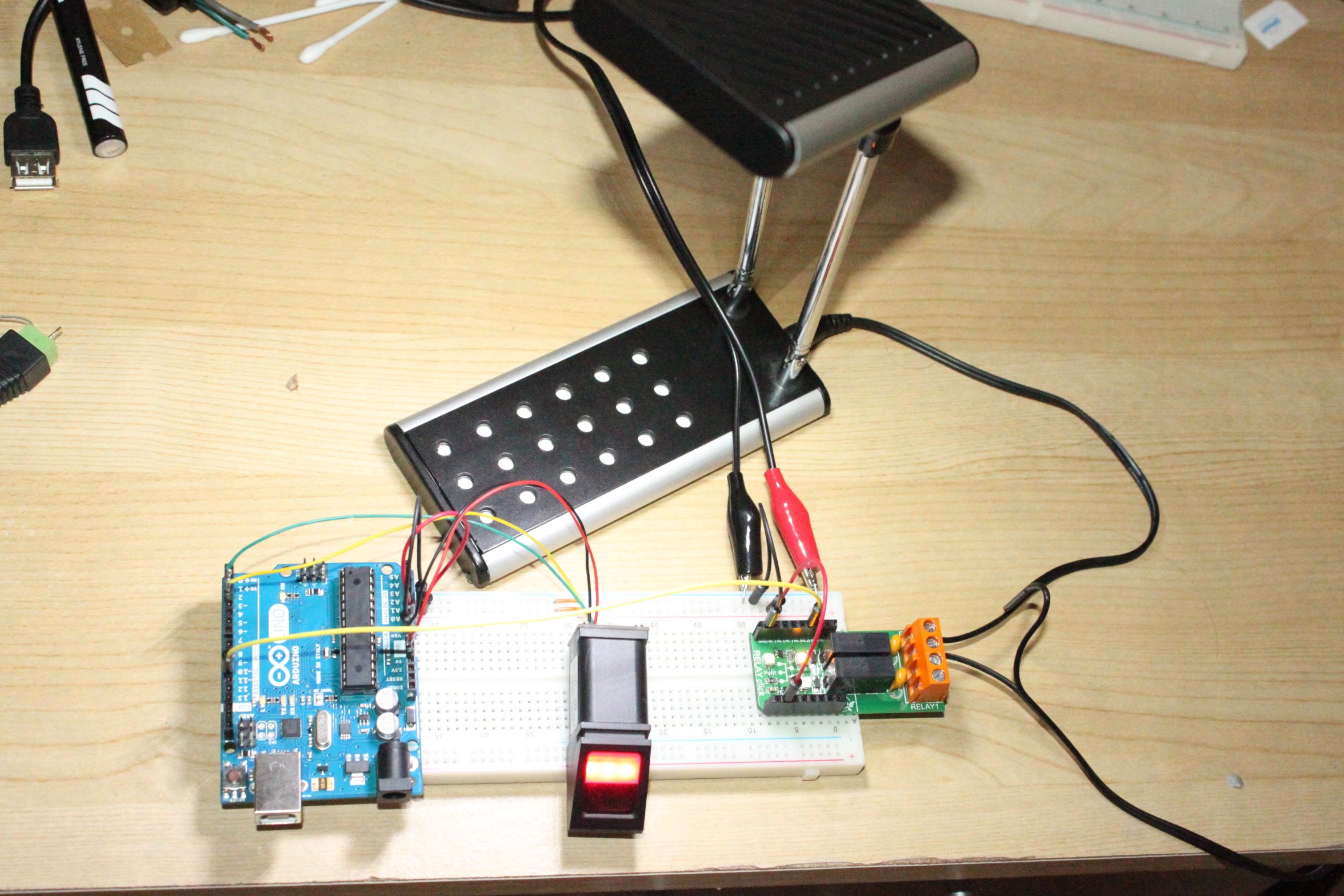 Biometrics Controlled LED Desk Lamp : 4 Steps - Instructables