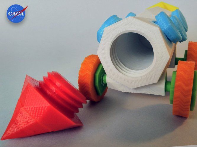 Crazy Rocket With Wheels and a Secret Compartment : 3 Steps (with ...