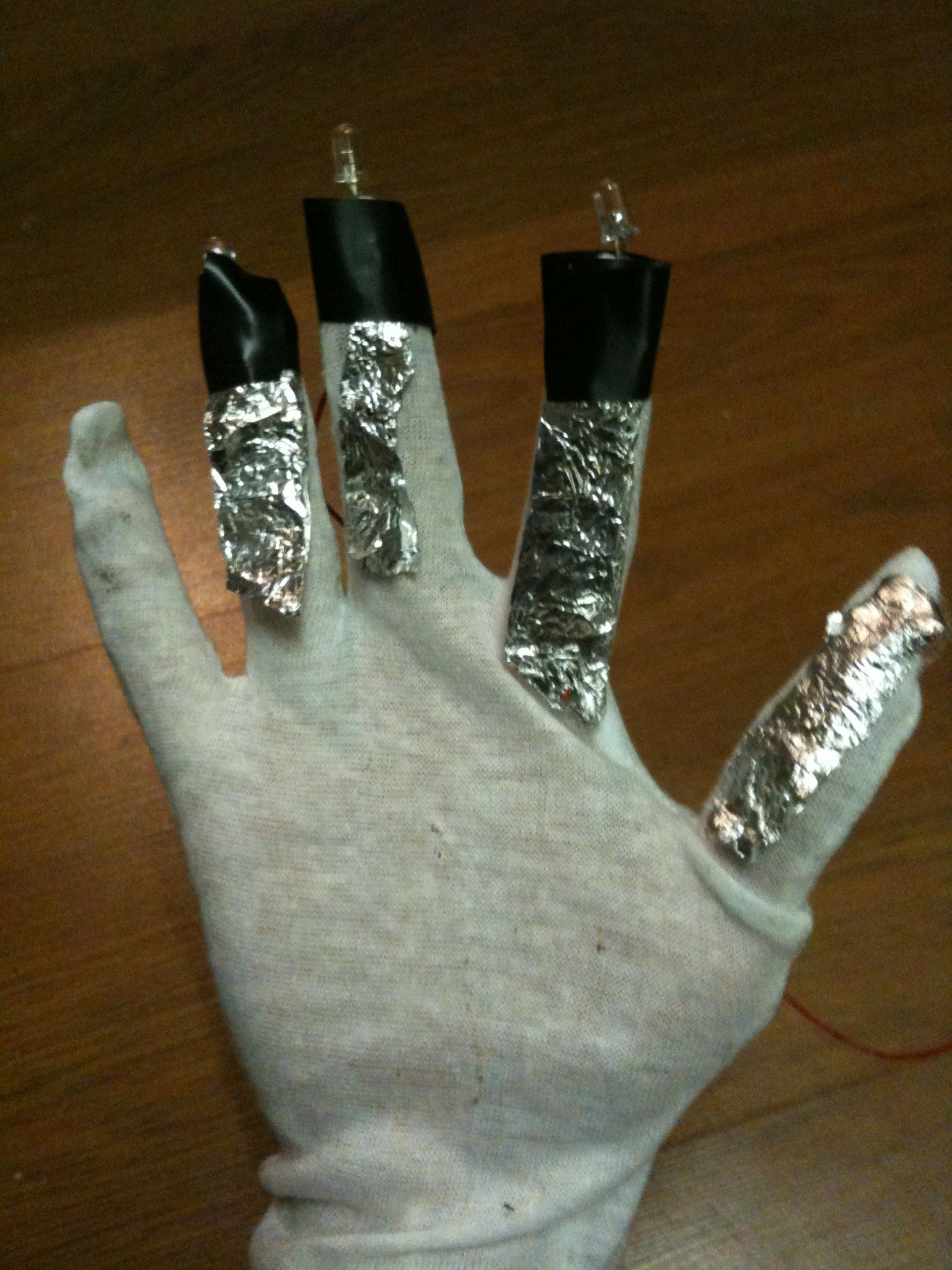 Cyborg Light Painting Gloves! (an Easy LED Switch) : 6 Steps ...