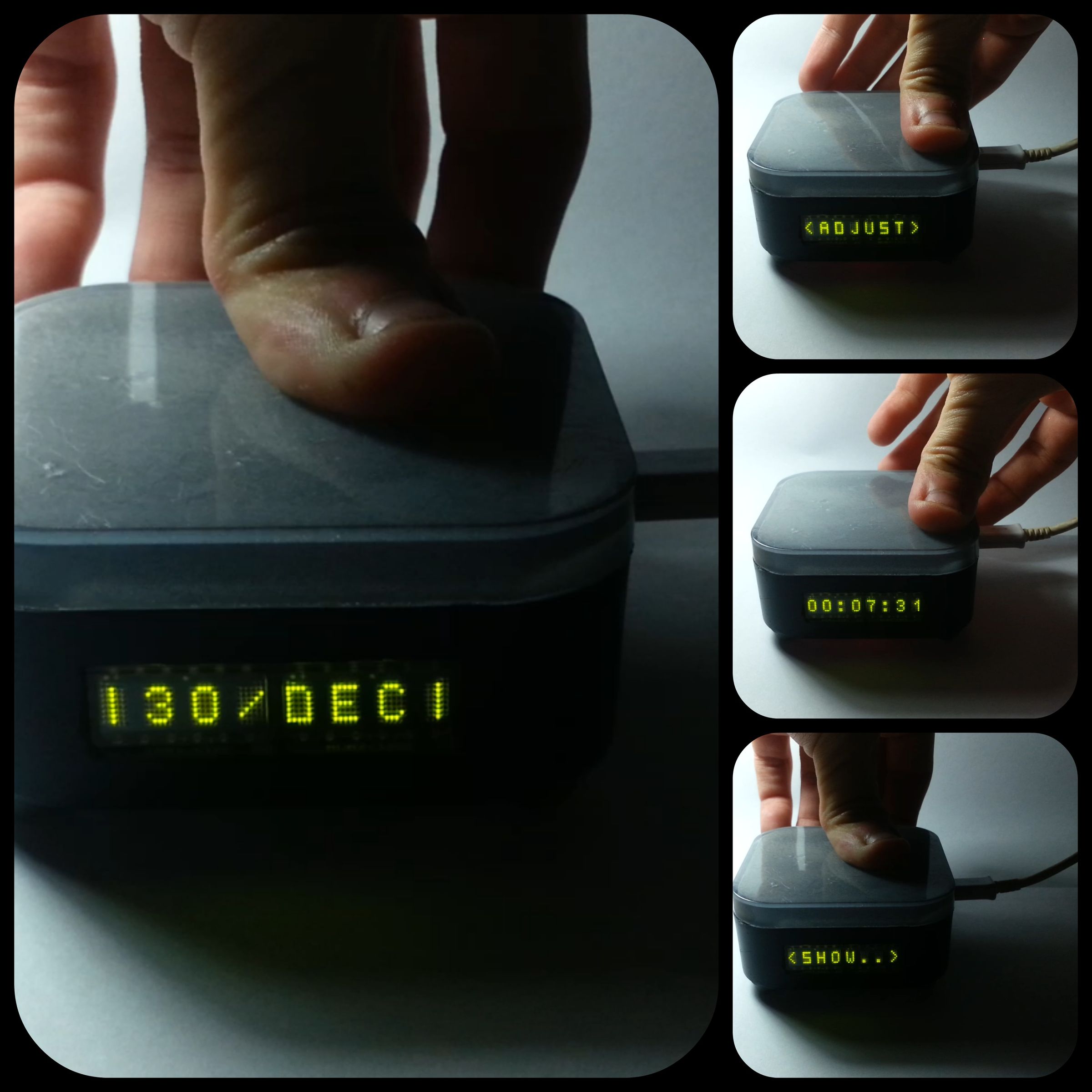 Tiny LED Matrix Display Clock : 8 Steps - Instructables