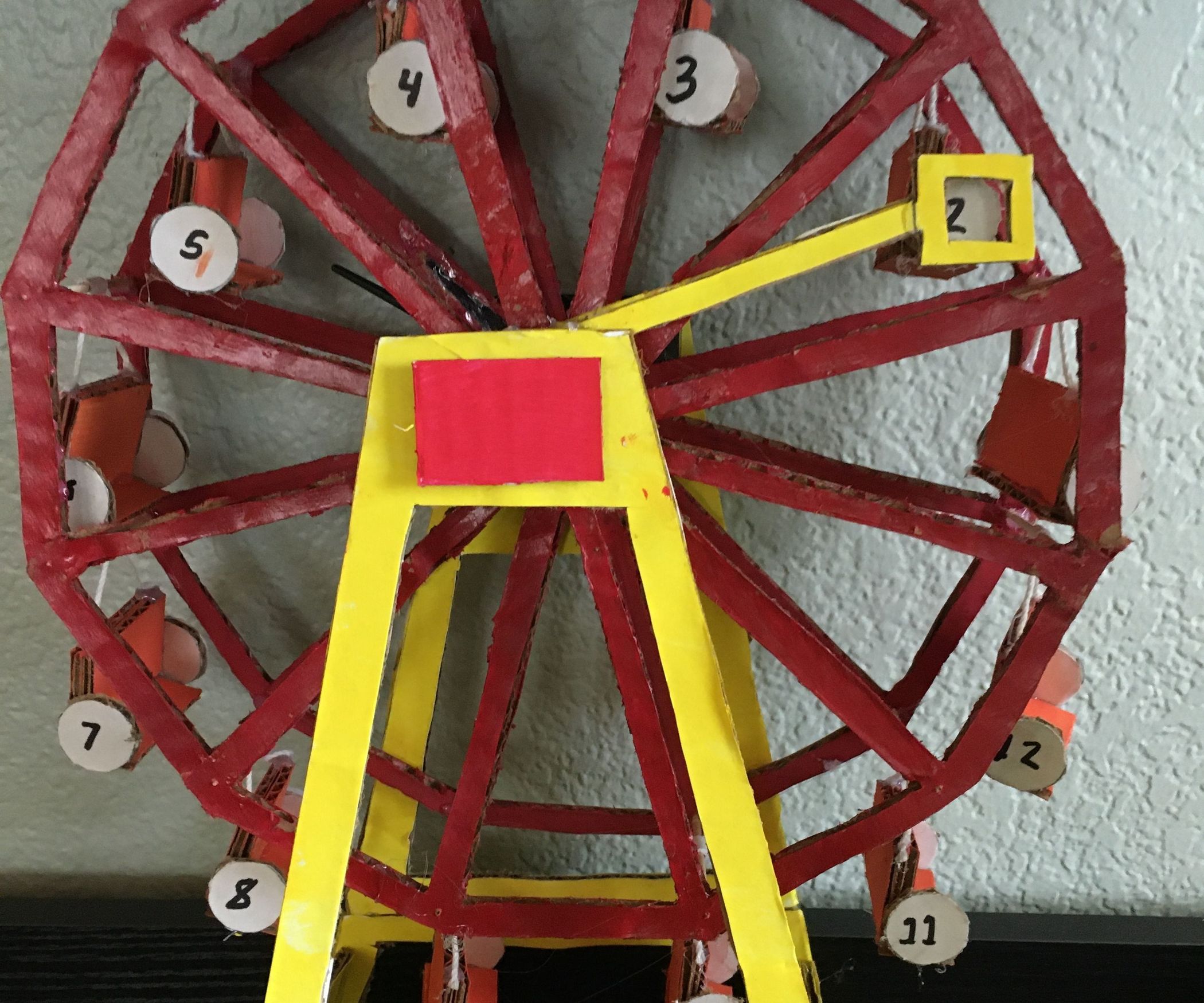 Ferris Wheel Clock : 7 Steps - Instructables