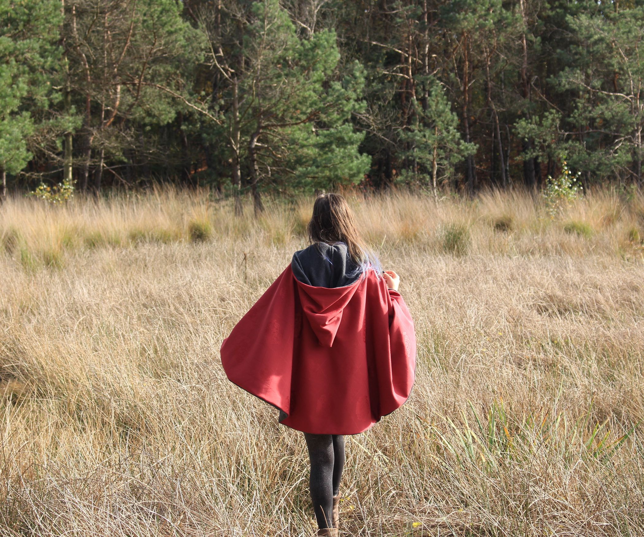 Little Red Riding Hood Invertible Wolf Cloak : 17 Steps (with Pictures ...