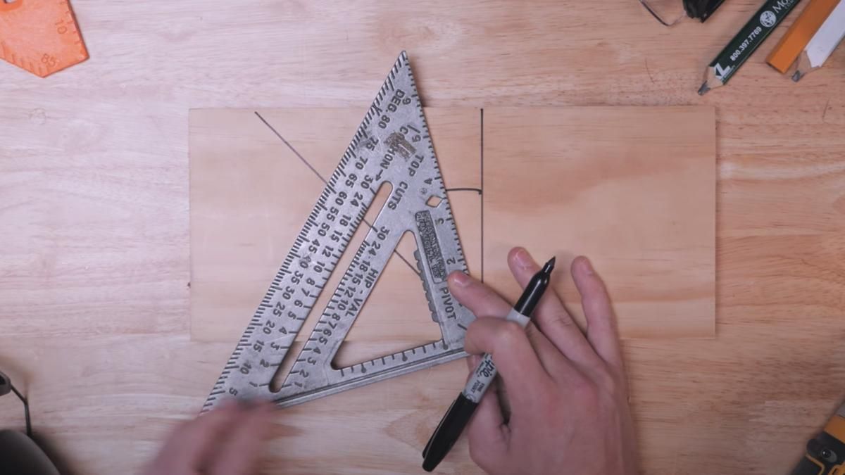 How to Use a Speed Square | the Basics : 14 Steps (with Pictures ...