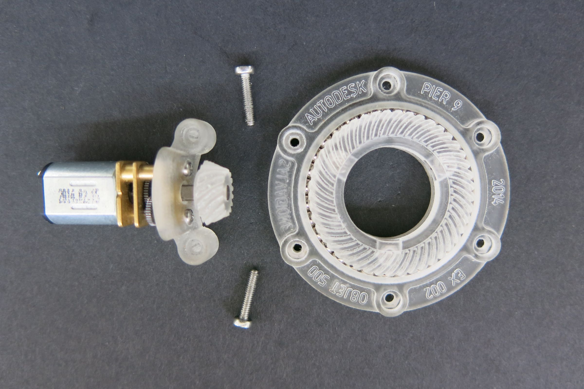 3D Printed Bearing With Driven Miter Gear : 10 Steps (with Pictures ...