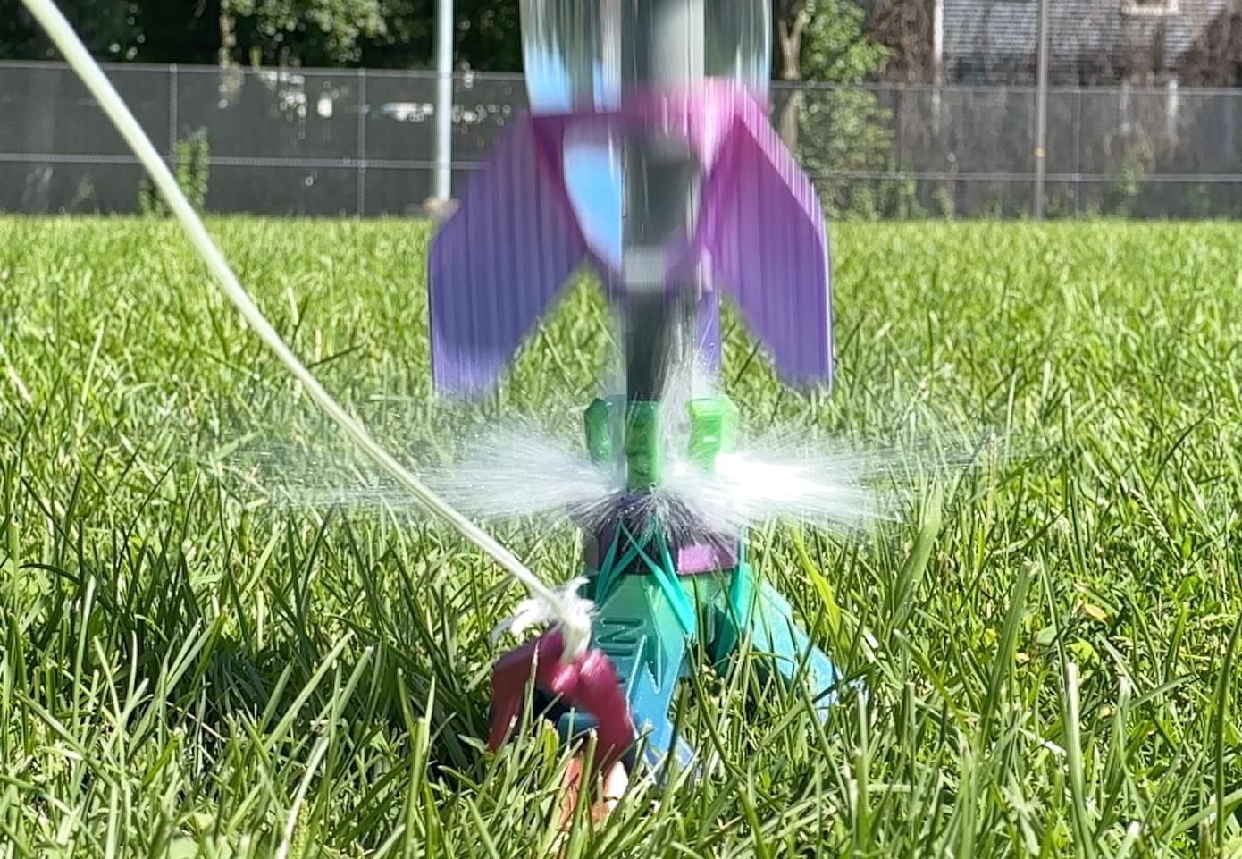 Simple 3D-Printed Water Rocket Launcher : 11 Steps (with Pictures ...