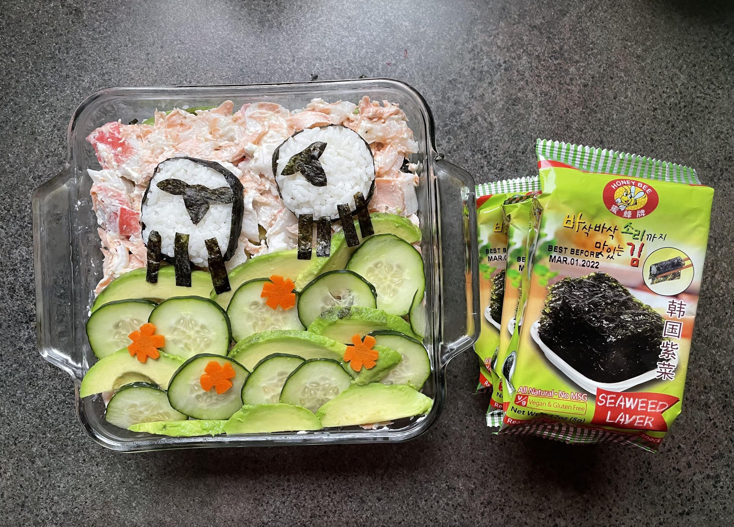 Sushi 'Bake" Based on Sheep Art : 8 Steps (with Pictures) - Instructables