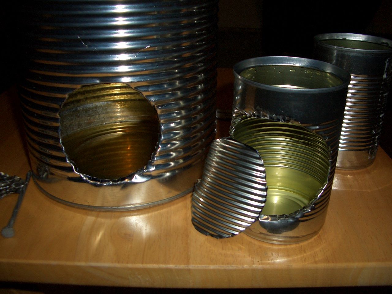 How to Make a Rocket Stove From a #10 Can and 4 Soup Cans : 8 Steps ...
