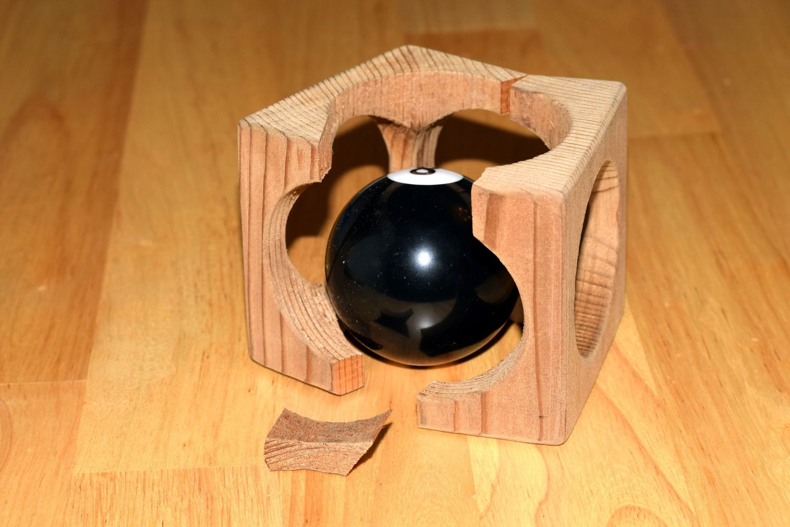 8-Ball in Solid Wood Cube : 12 Steps (with Pictures) - Instructables