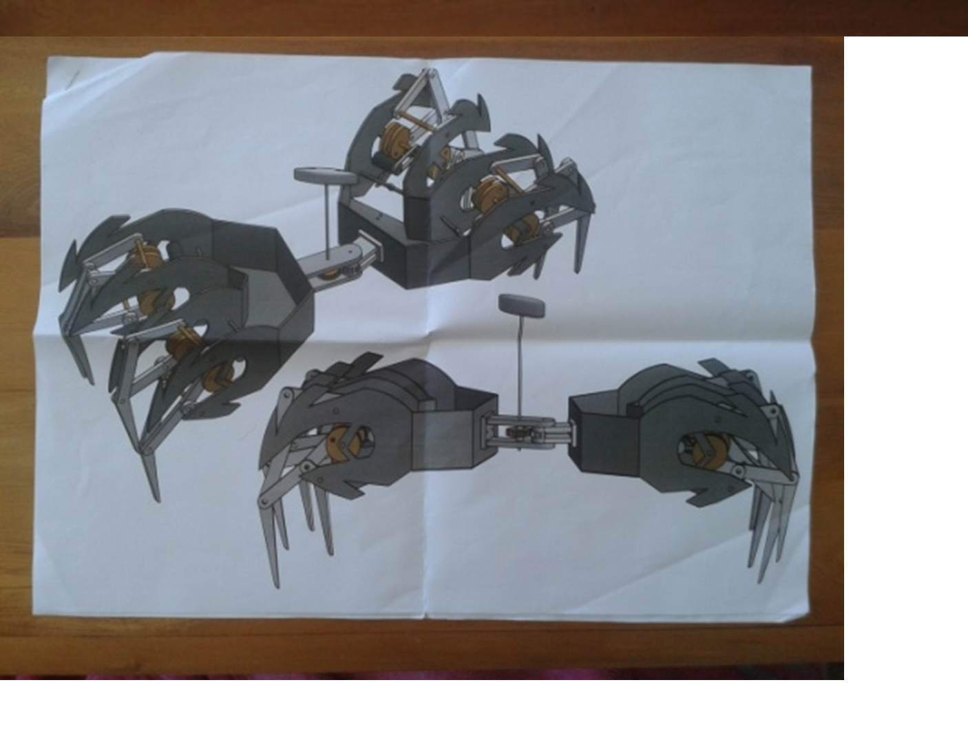 Robotic Mechanical Spider : 8 Steps (with Pictures) - Instructables