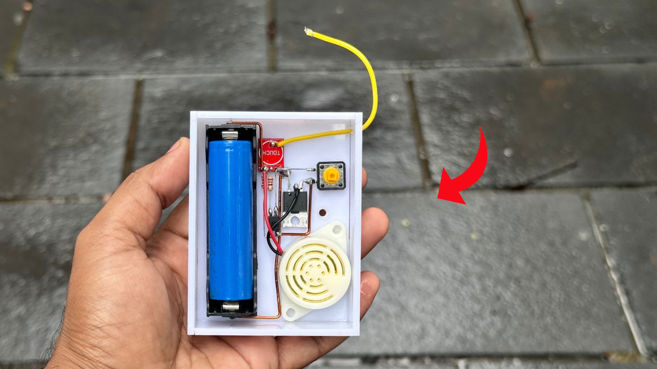 Invisible Touch Alarm System for Doors : 12 Steps (with Pictures ...