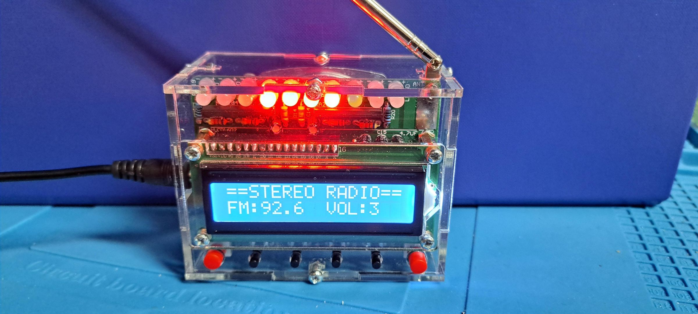 ICStation FM Radio Soldering Kit With LED Lights : 37 Steps - Instructables