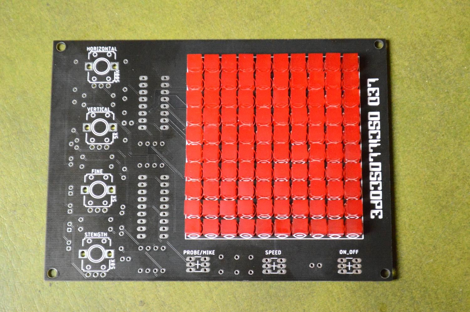 100 LED Oscilloscope : 12 Steps (with Pictures) - Instructables