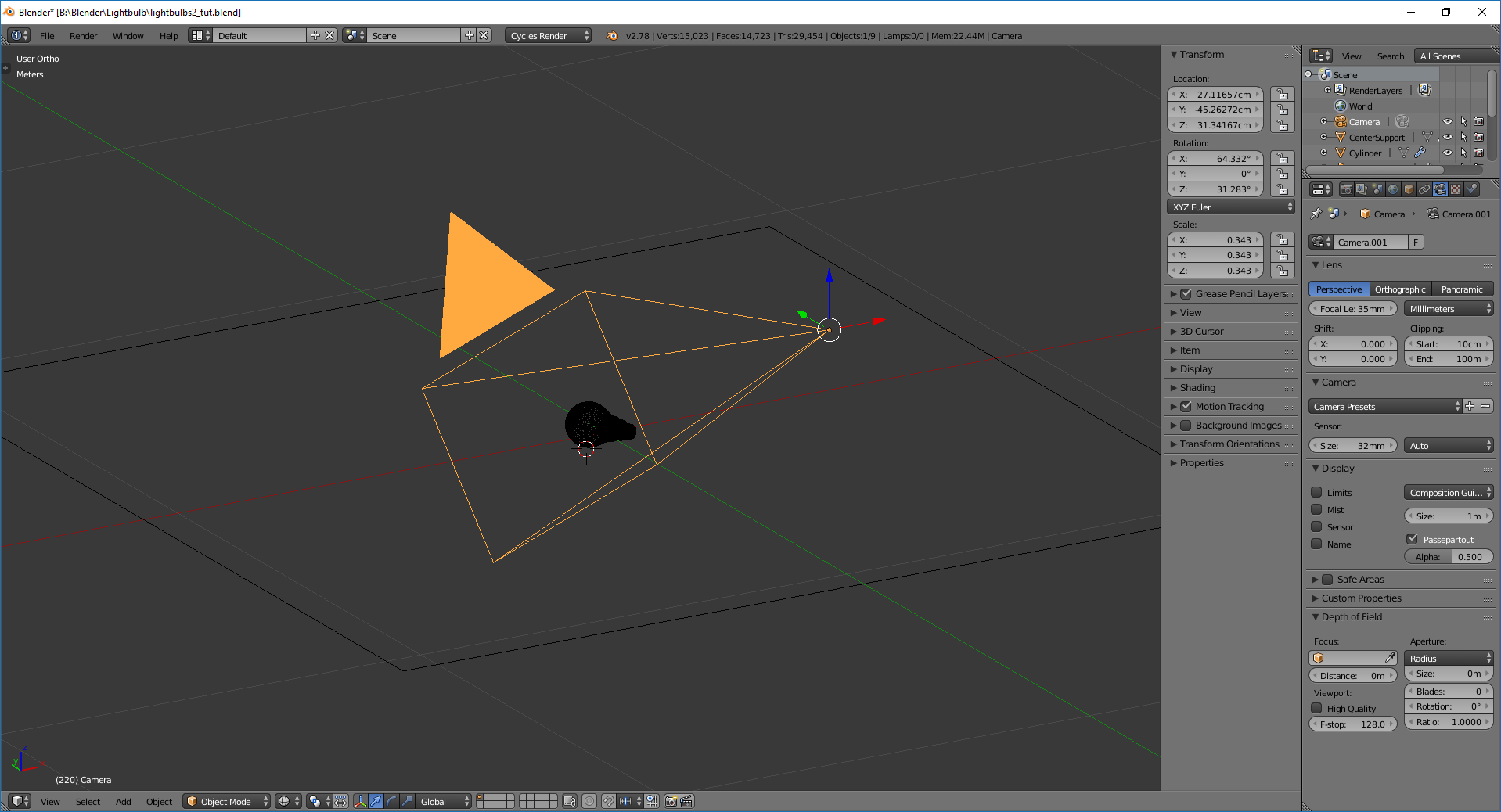 Modeling and Rendering a Light Bulb in Blender : 7 Steps (with Pictures) - Instructables