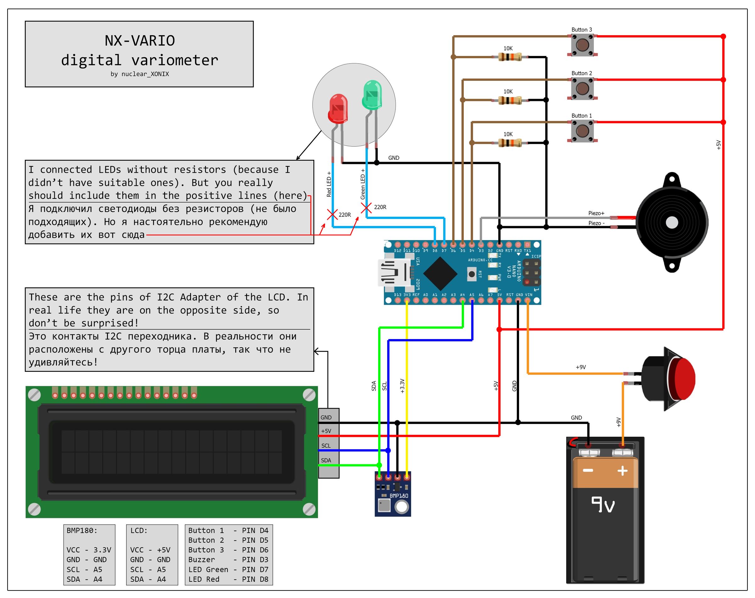 DIY Arduino Variometer for Paragliding : 10 Steps (with Pictures ...
