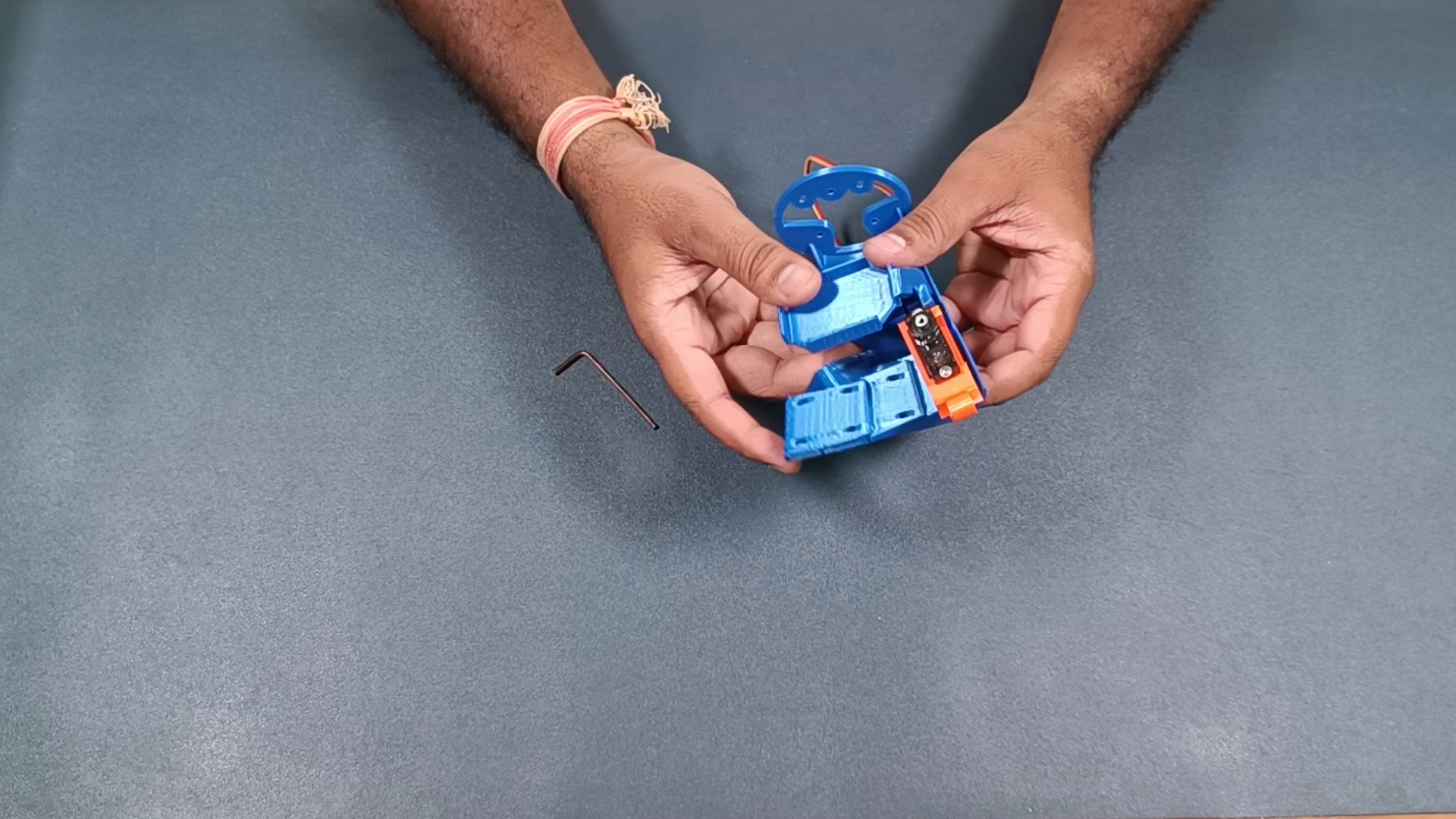 DIY 3D Printed Robotic Hand Controlled by Mobile | ESP32 + MG90 Servo Project | Full Build Guide ...