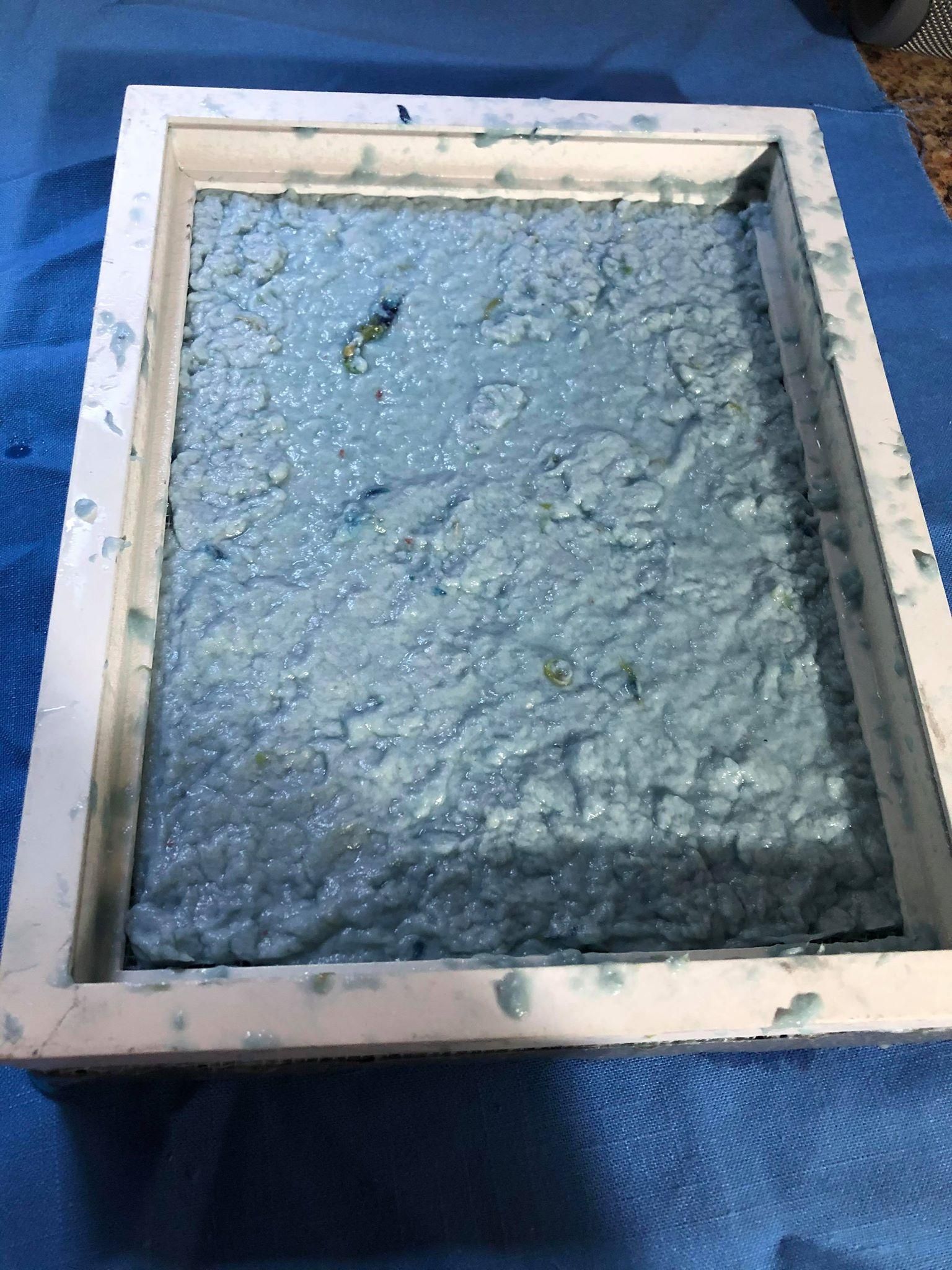 Naturally Dyed Recycled Indigo Butterfly Pea Flower Paper! : 8 Steps ...