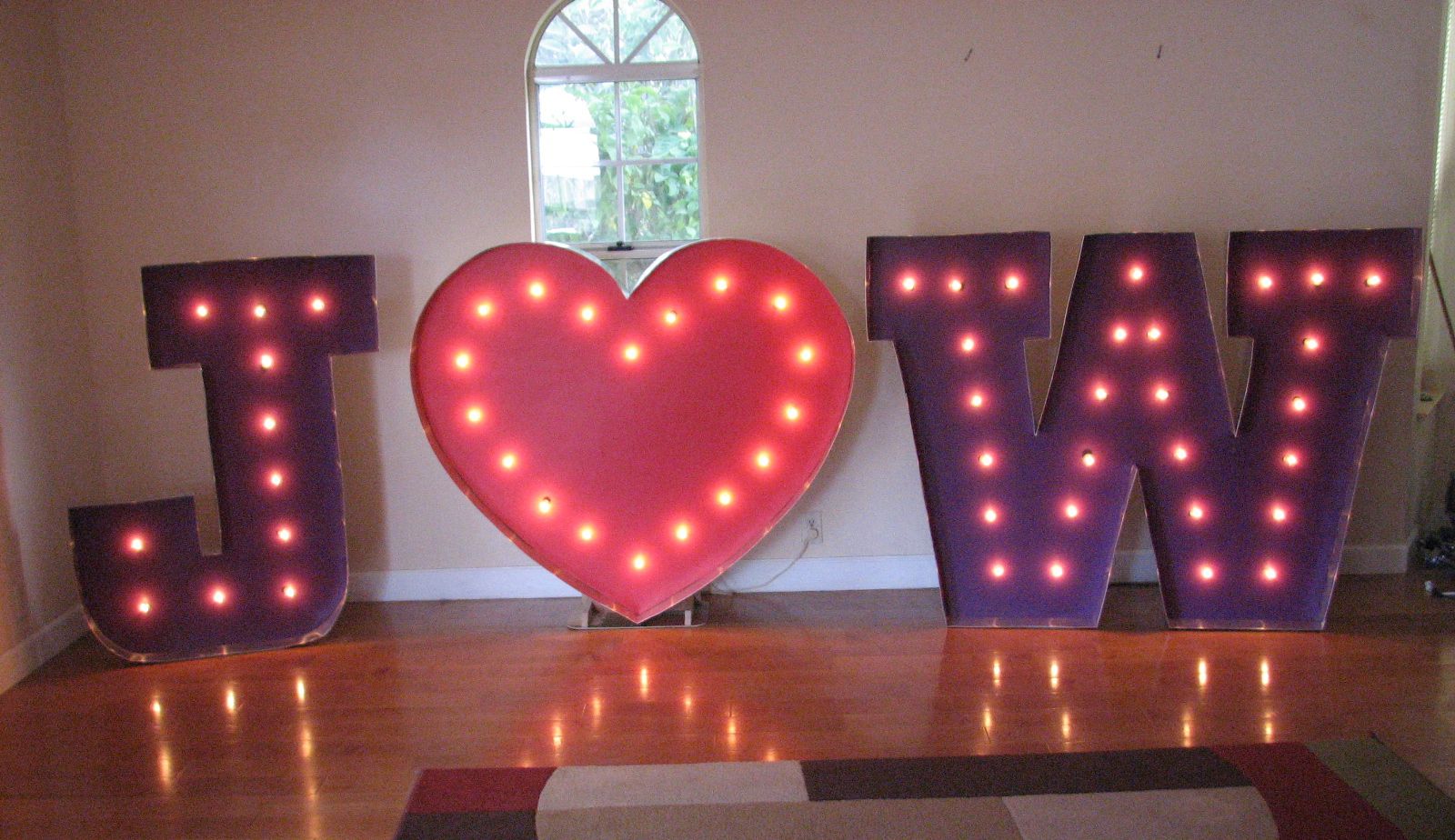 Giant Wedding Lighted Letters : 7 Steps (with Pictures) - Instructables