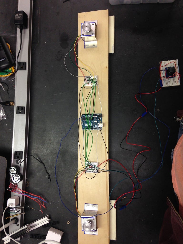 Simplest Arduino Vertical Plotter 4 Steps Instructables