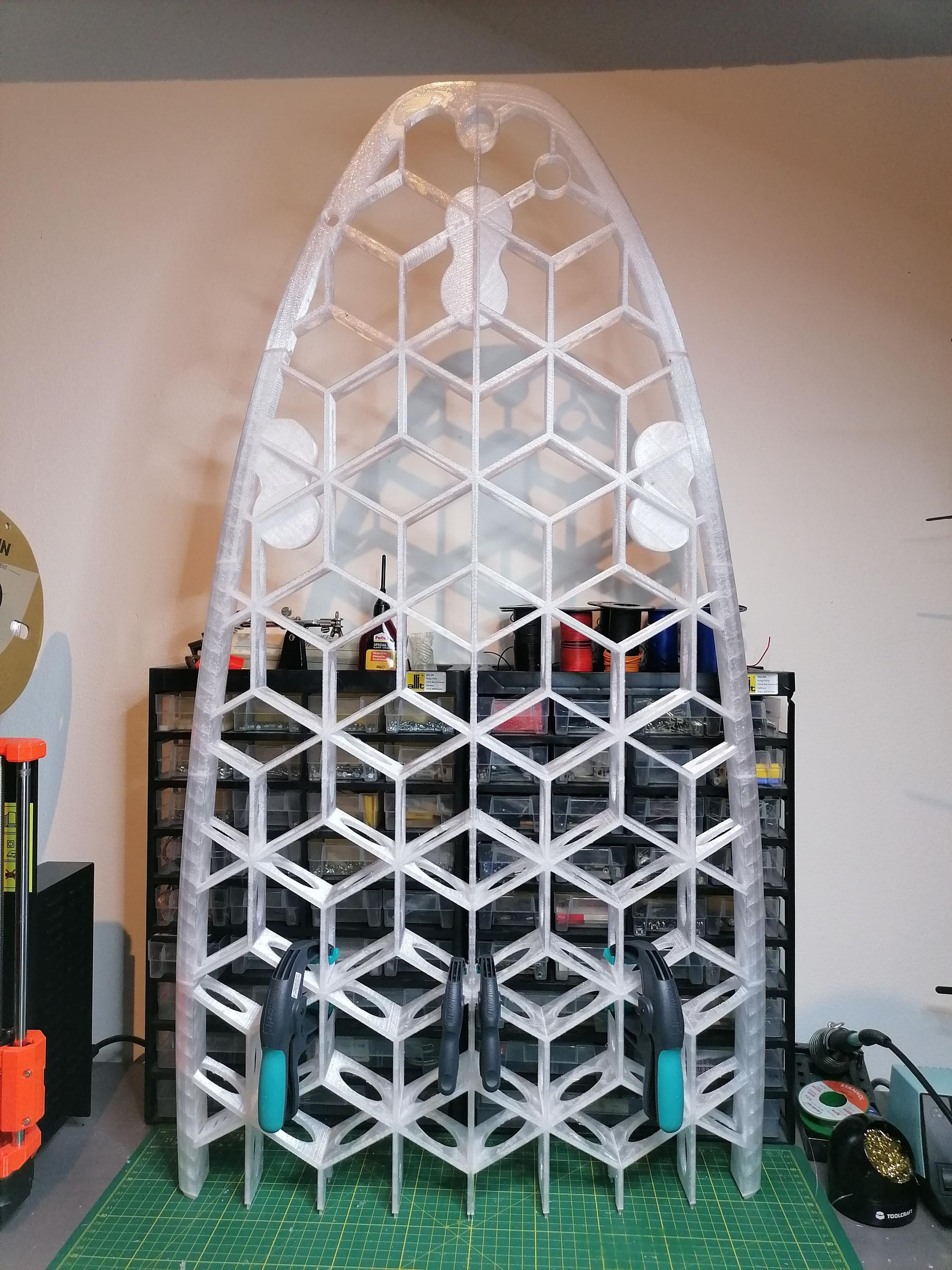 3D Printed Surfboard With Blinkenlights : 9 Steps (with Pictures ...