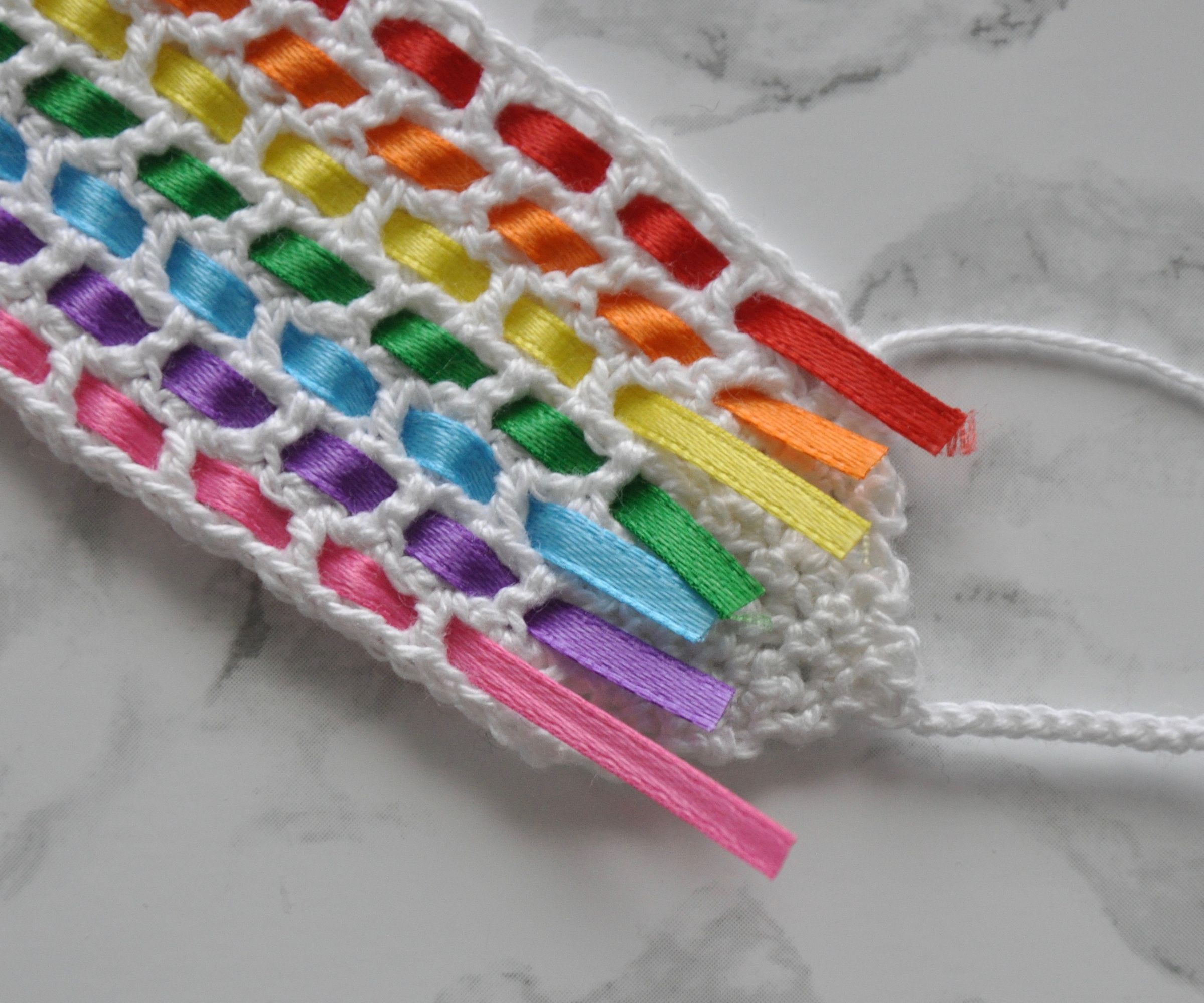 Woven Ribbon Crochet Choker : 12 Steps (with Pictures) - Instructables