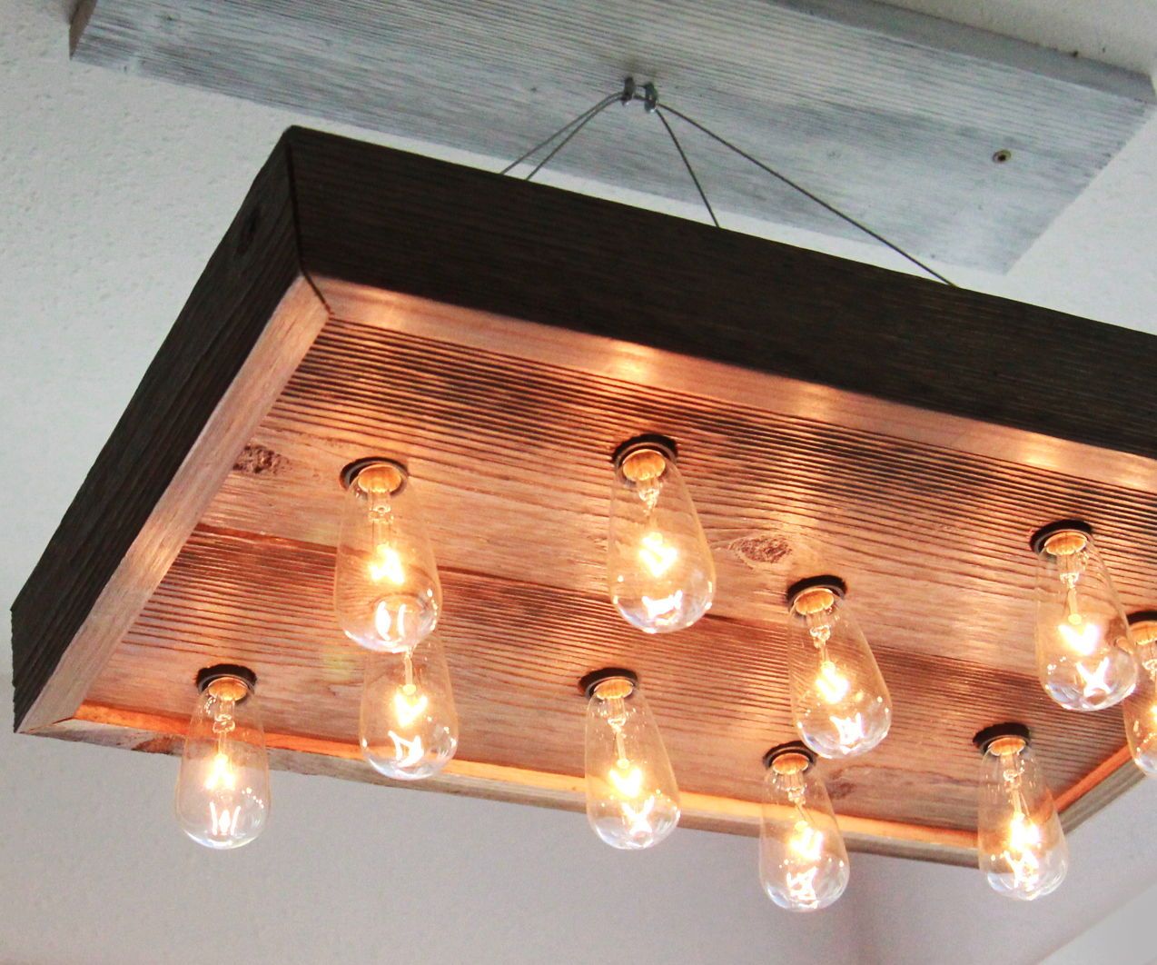 DIY String Light Chandelier for $40 : 7 Steps (with Pictures ...