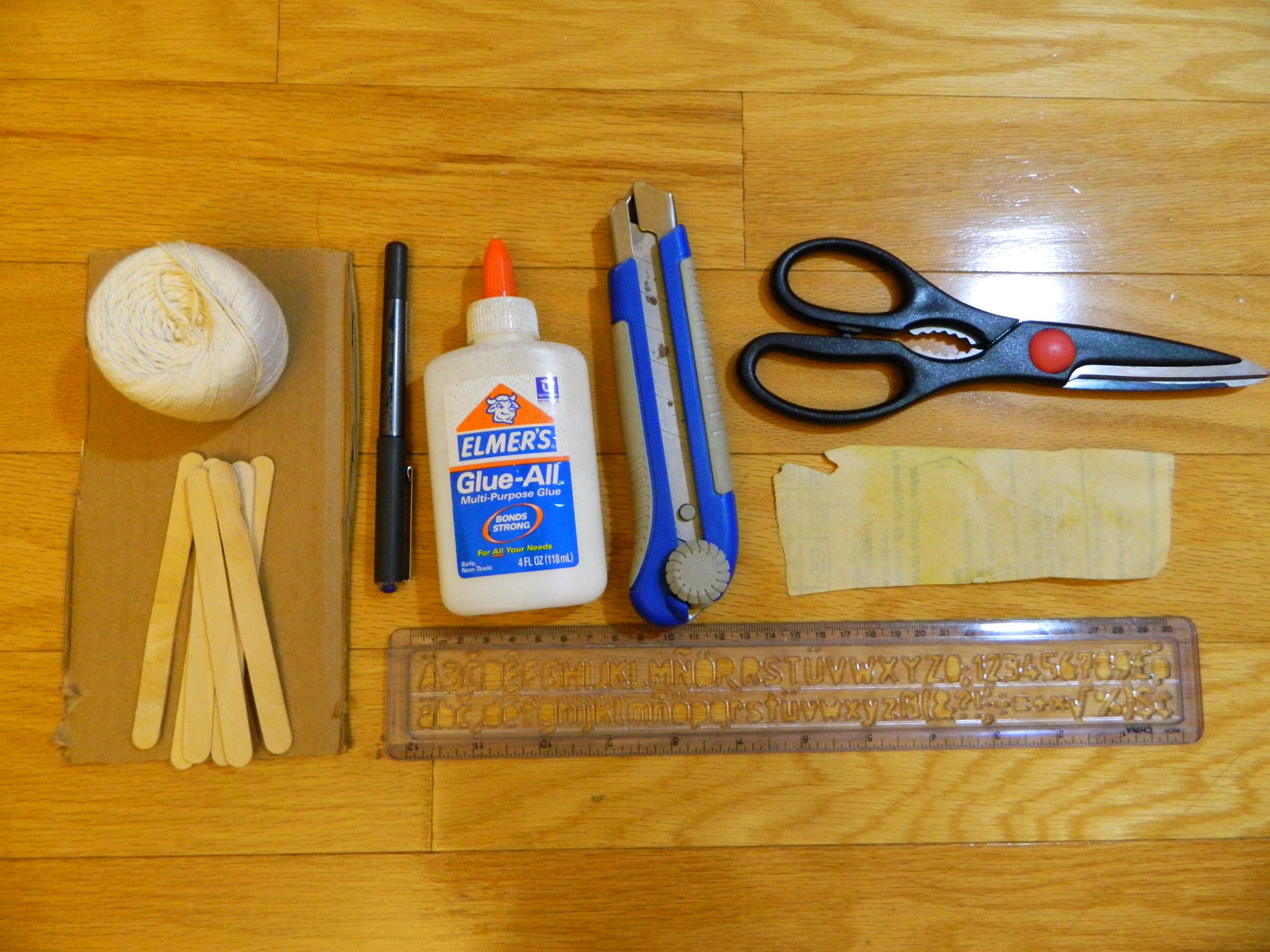 Simple Suspension Bridge Model : 8 Steps - Instructables